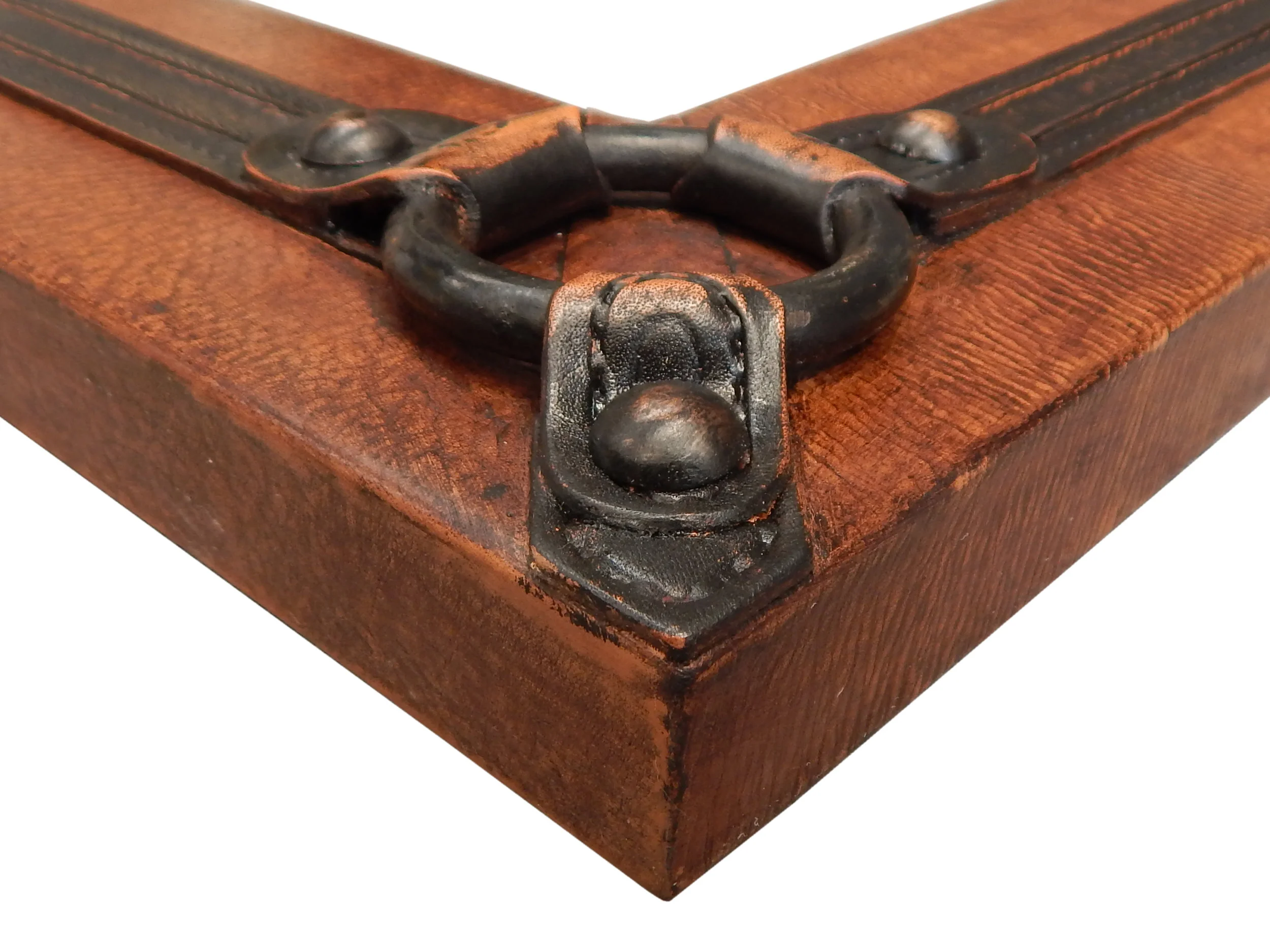 Leather Framing — Palm Gallery & Custom Framing