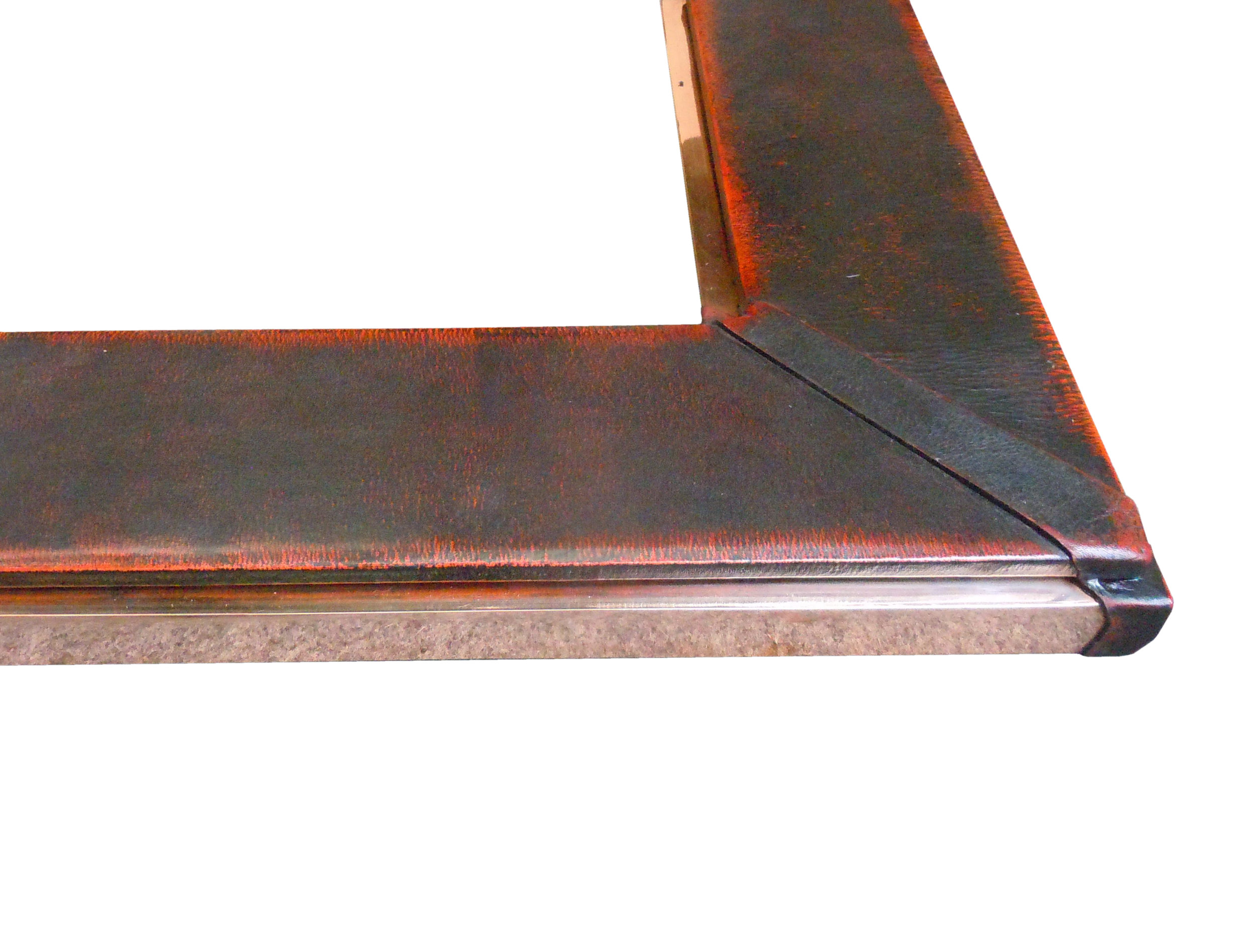 Leather Framing — Palm Gallery & Custom Framing