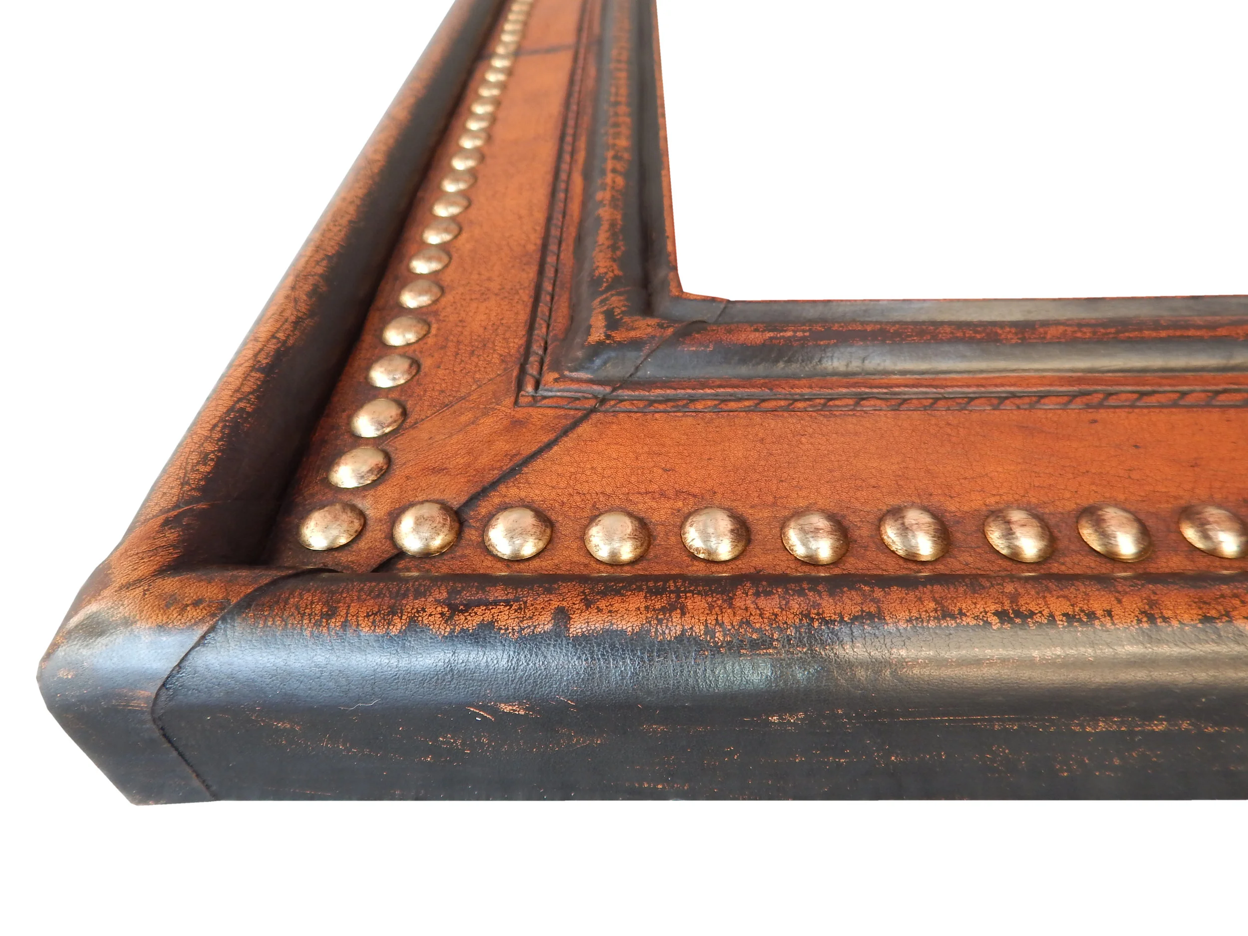 Leather Framing — Palm Gallery & Custom Framing