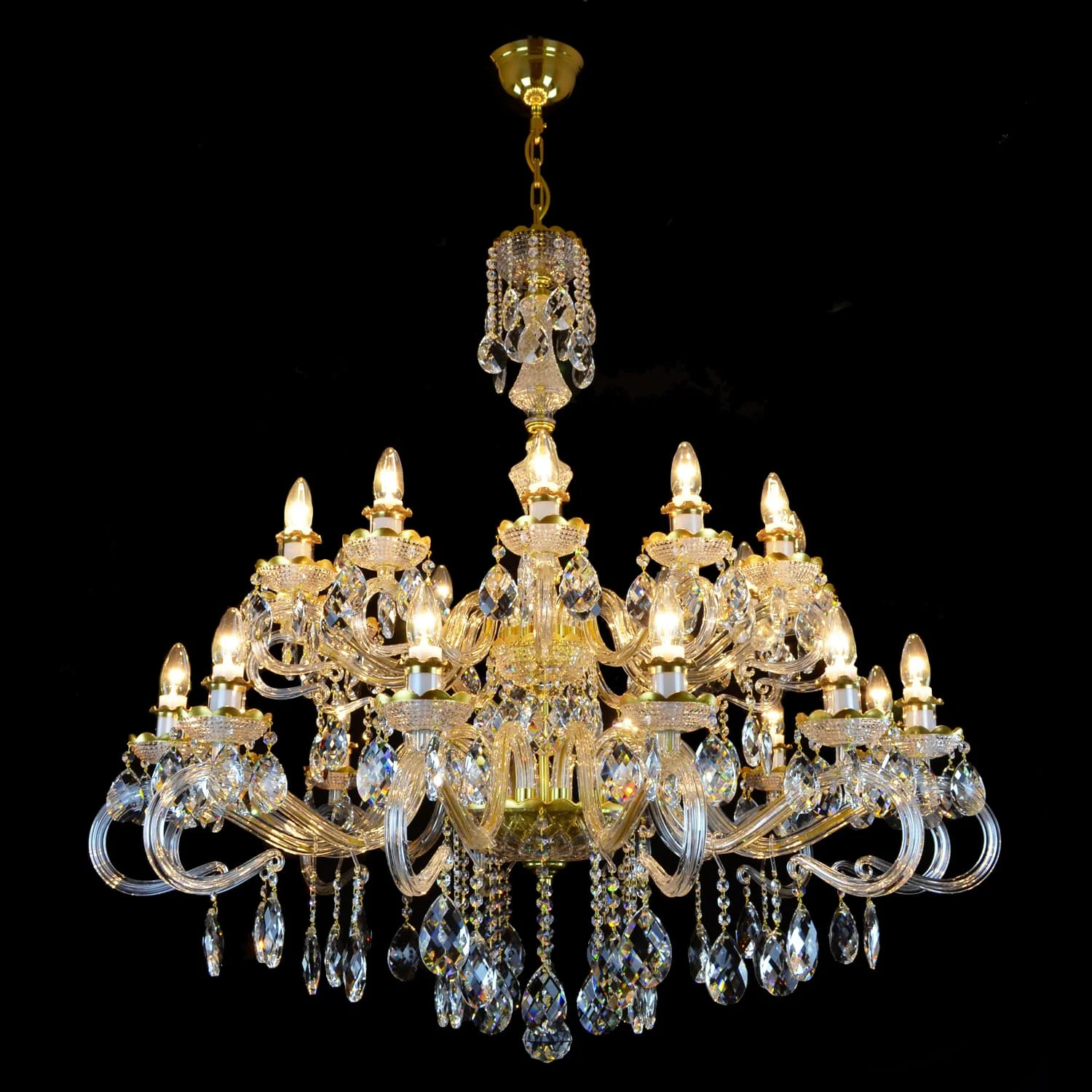Crystal Chandeliers - TRADICE — WRANOVSKY - Bohemian Crystal ...