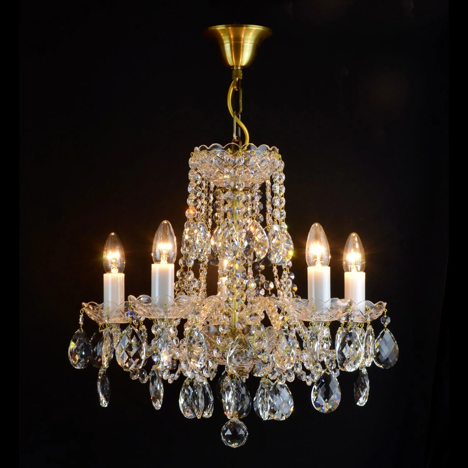 Traditional Crystal Chandeliers — WRANOVSKY - Bohemian Crystal ...