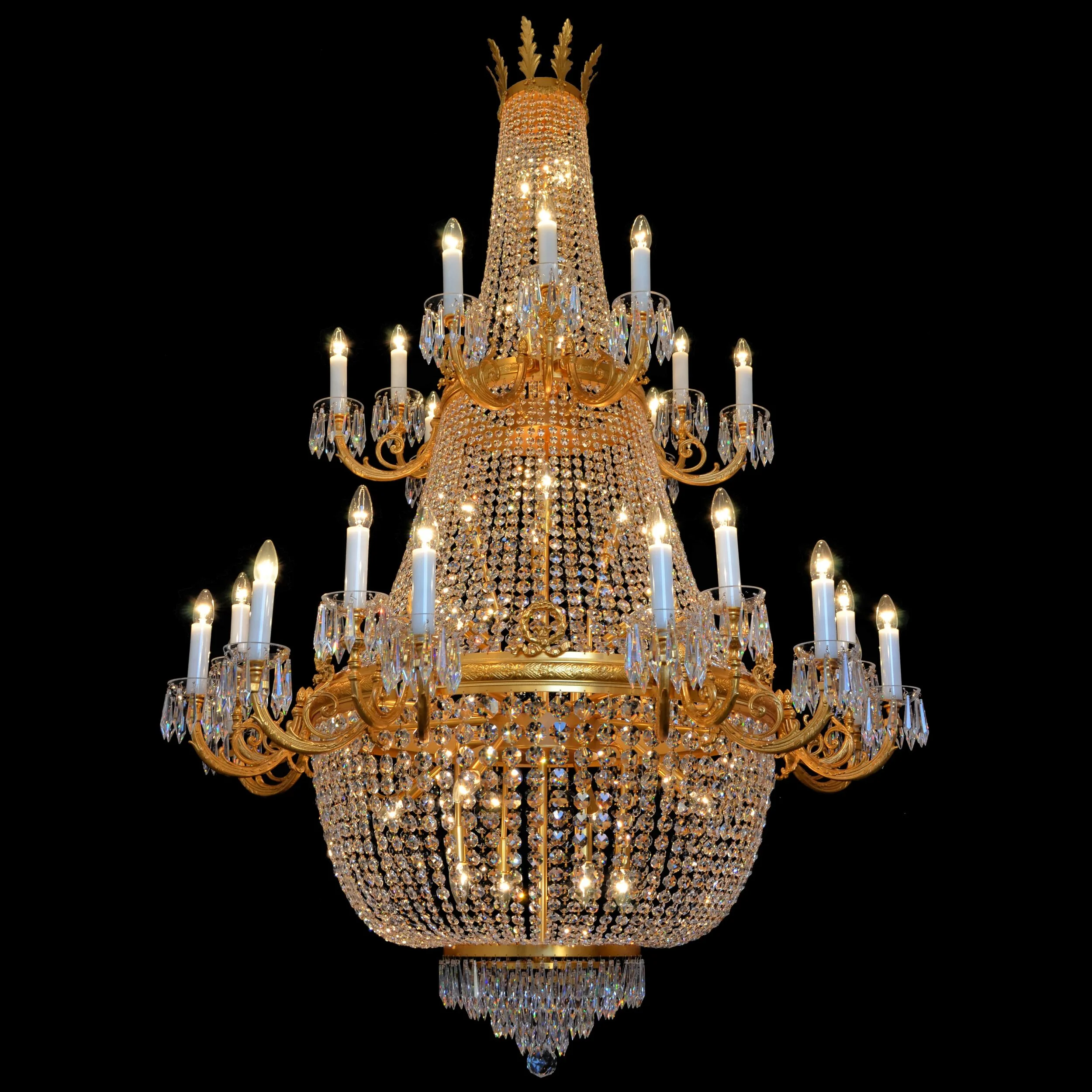 Empire & Victorian Chandeliers - TRADICE — WRANOVSKY - Bohemian Crystal ...