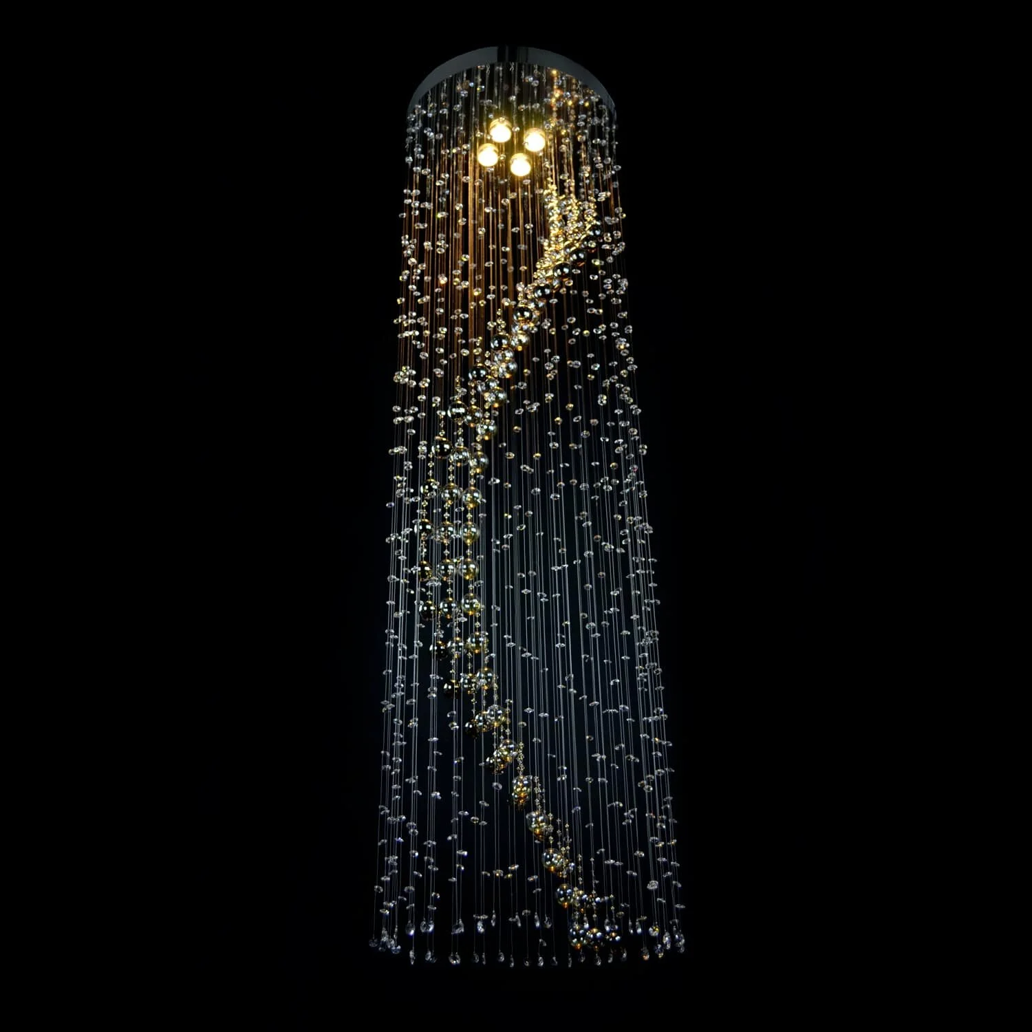 High Ceiling & Spiral Chandeliers - EVOLUCE — WRANOVSKY - Bohemian ...