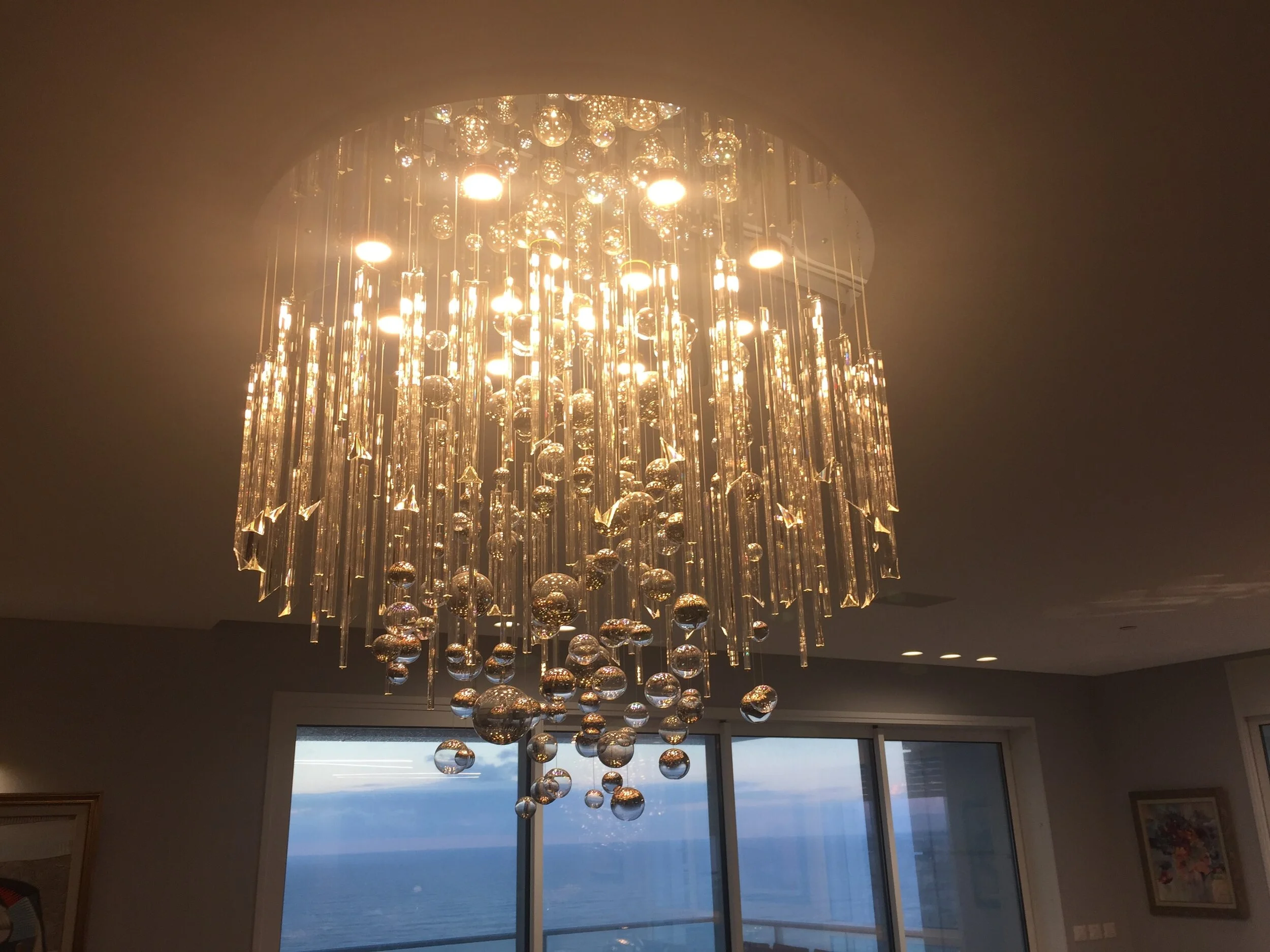Rods & Bubbles crystal chandelier — WRANOVSKY - Bohemian Crystal ...