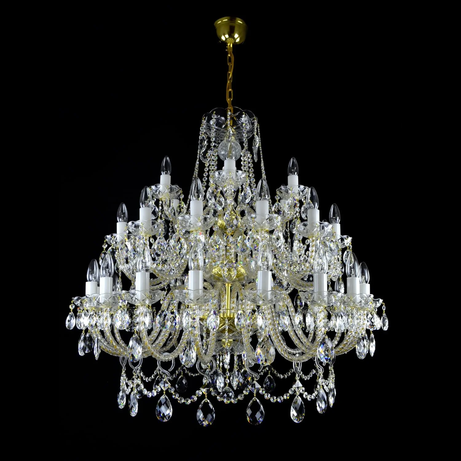 Traditional Crystal Chandeliers — WRANOVSKY - Bohemian Crystal ...