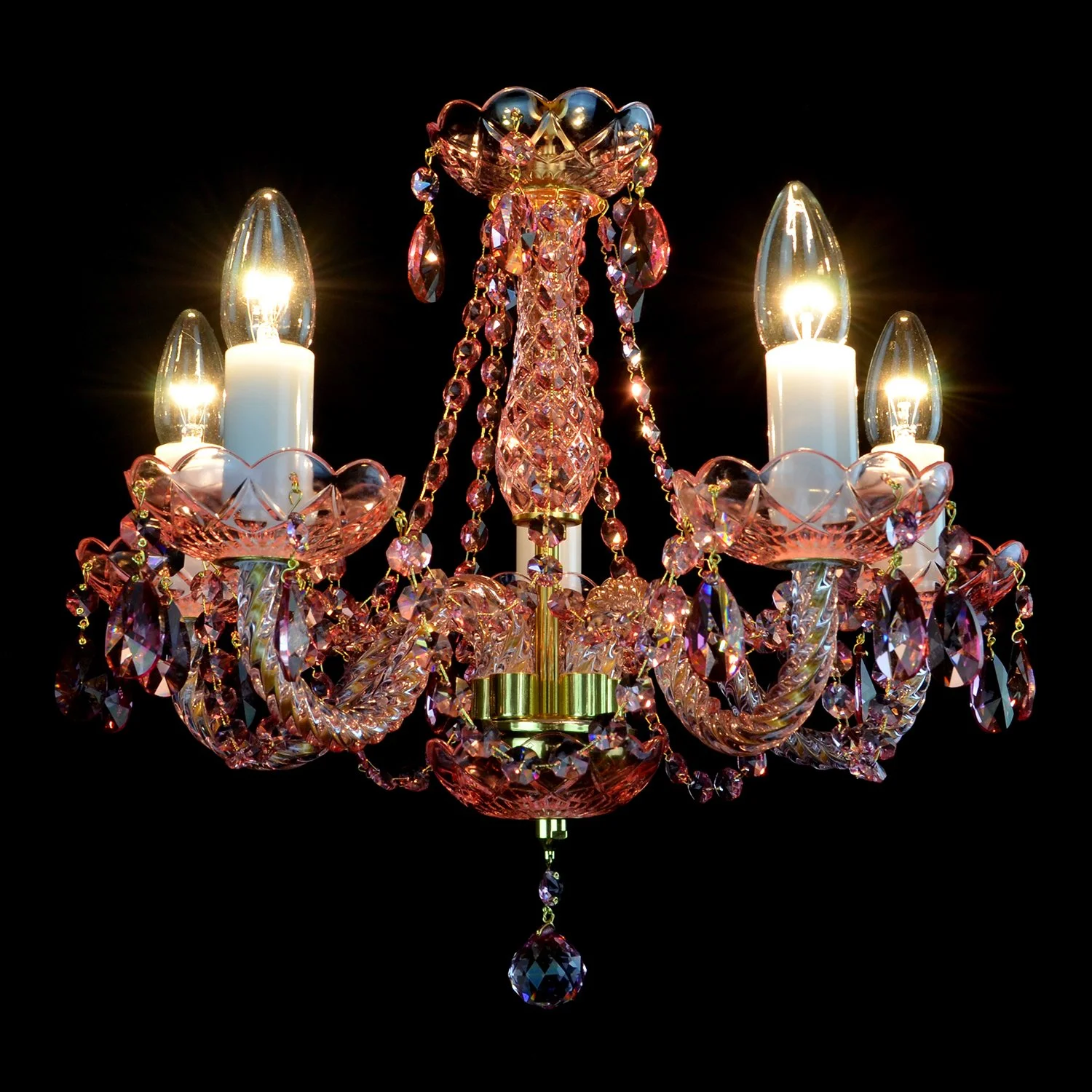 Candy crystal chandelier — WRANOVSKY - Bohemian Crystal Chandeliers ...