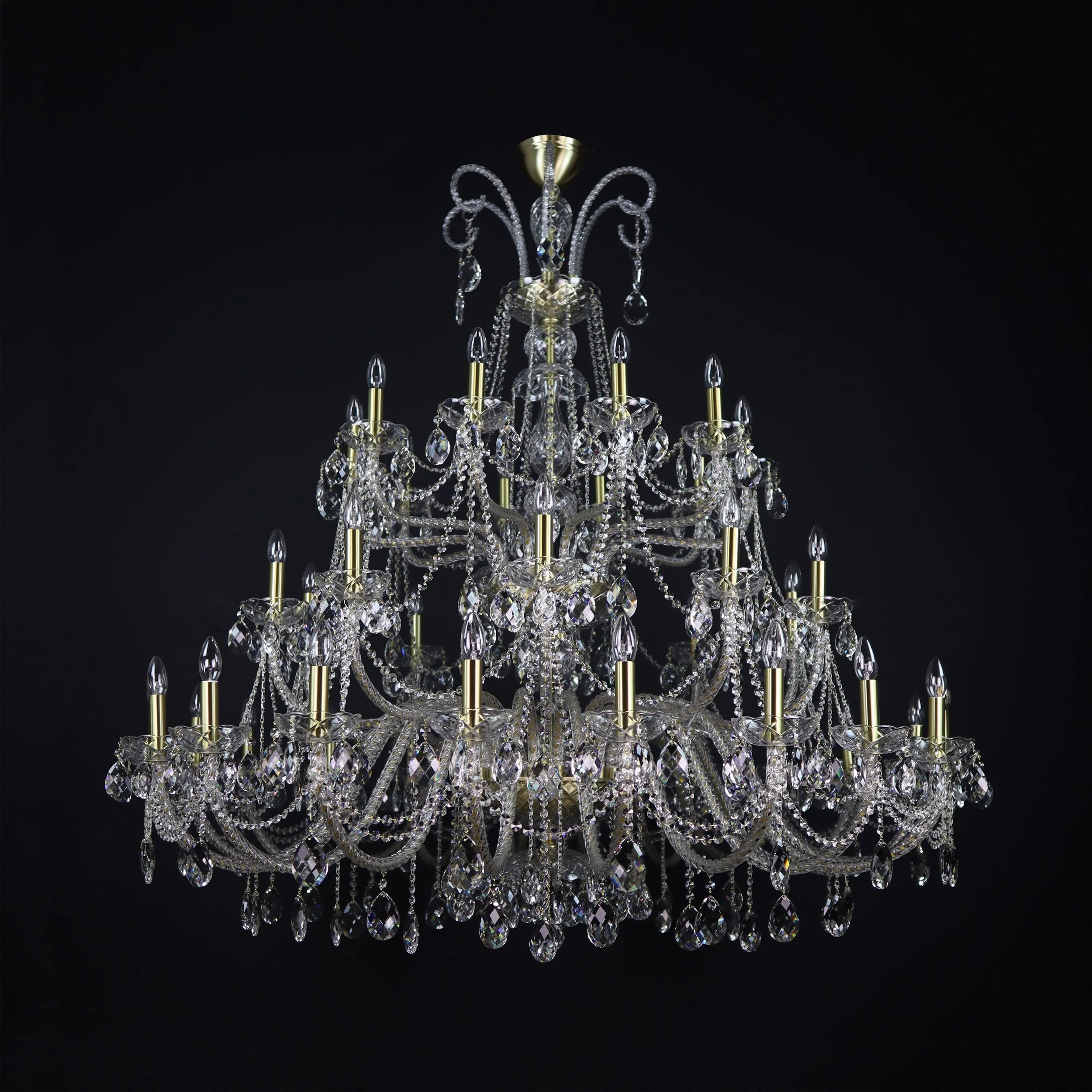 Large Crystal Chandeliers — WRANOVSKY - Bohemian Crystal Chandeliers ...