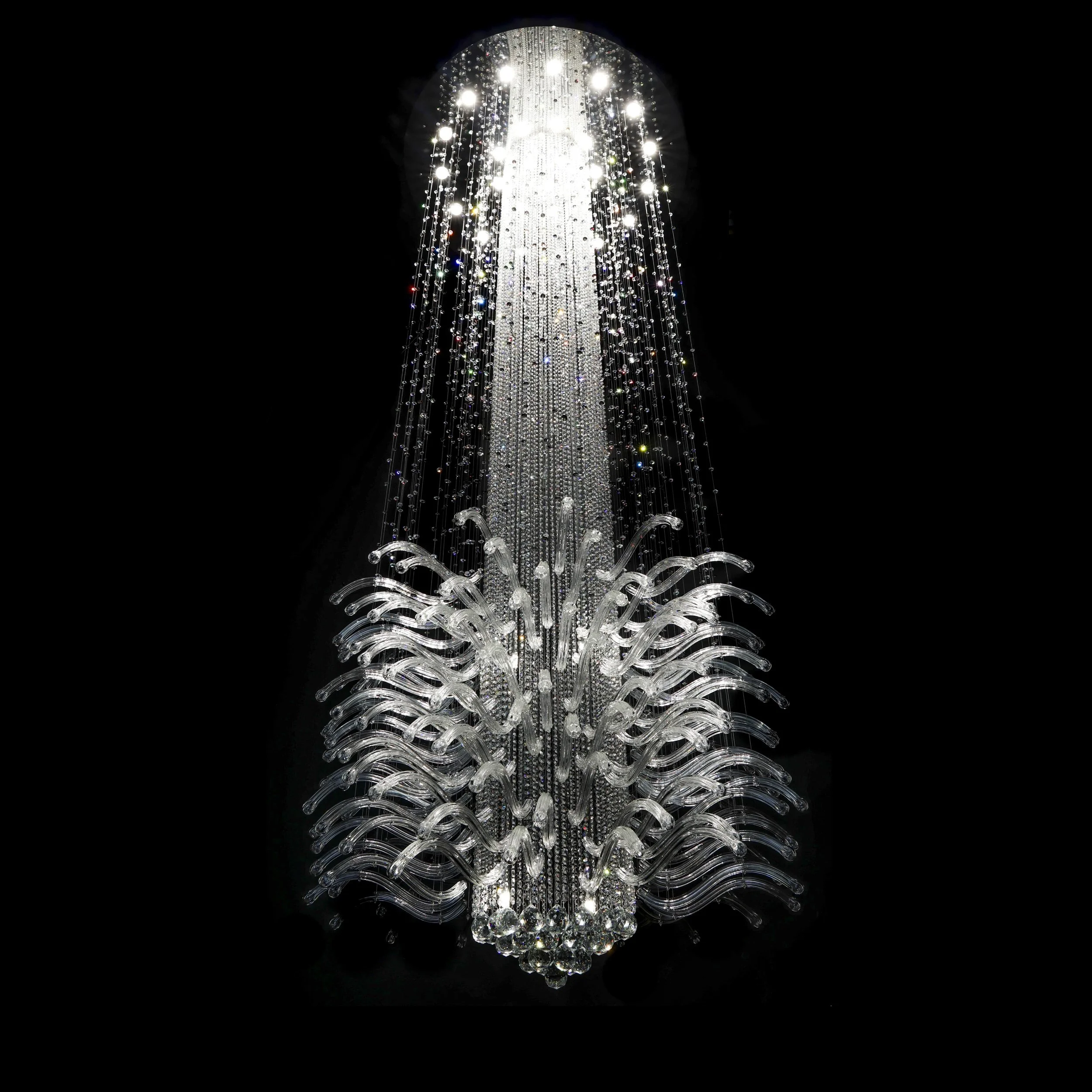 Ondine Crystal Chandelier — WRANOVSKY - Bohemian Crystal Chandeliers ...