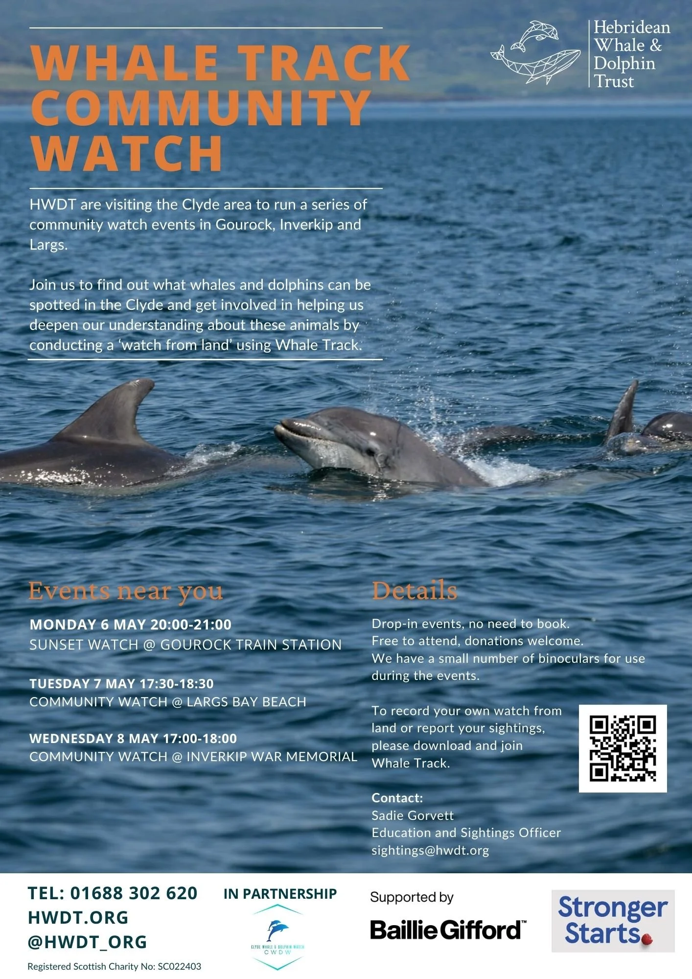 Whale Track: Clyde Community Watch Events — Hebridean Whale & Dolphin Trust