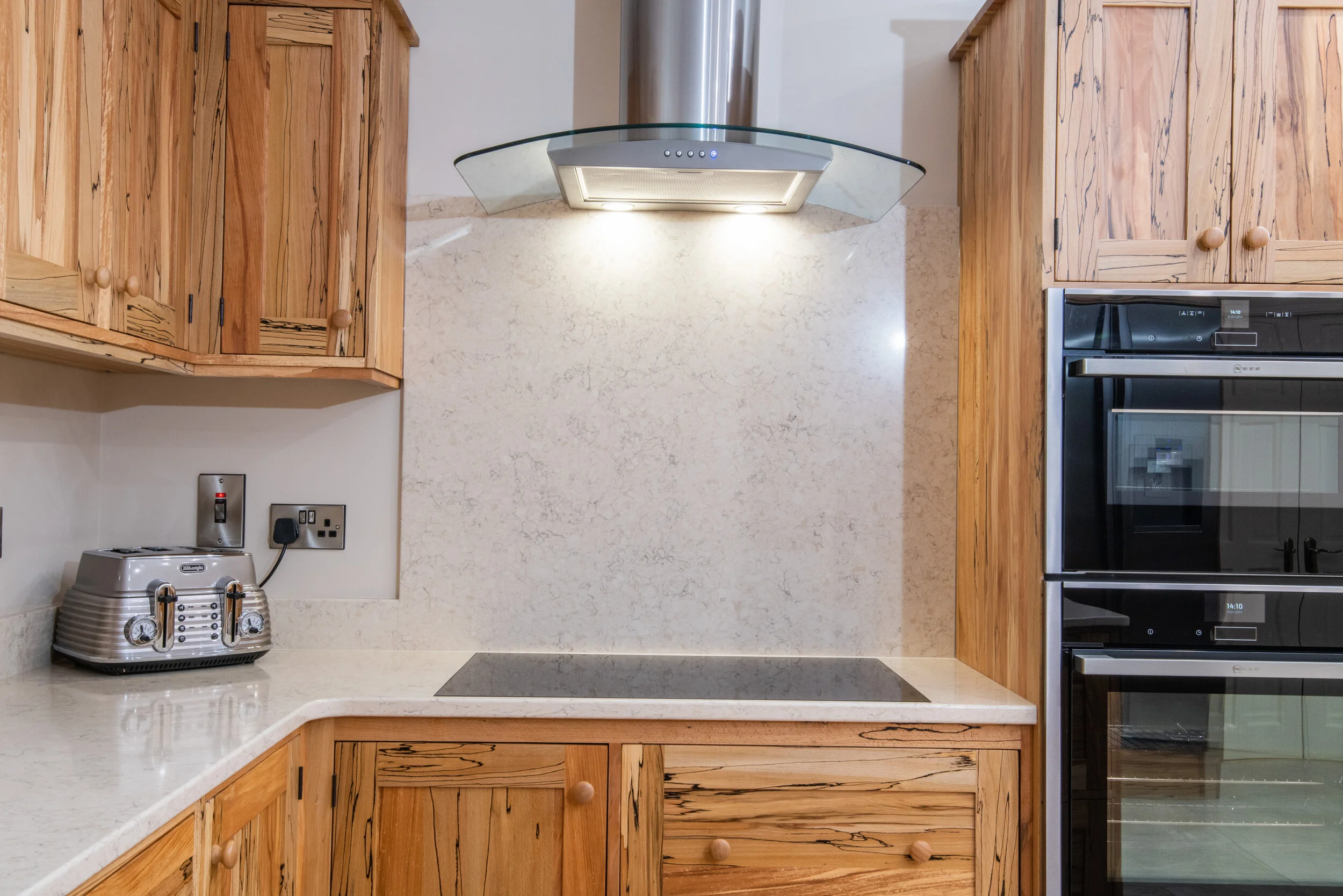 Spalted Beech kitchen — Leinster Stone
