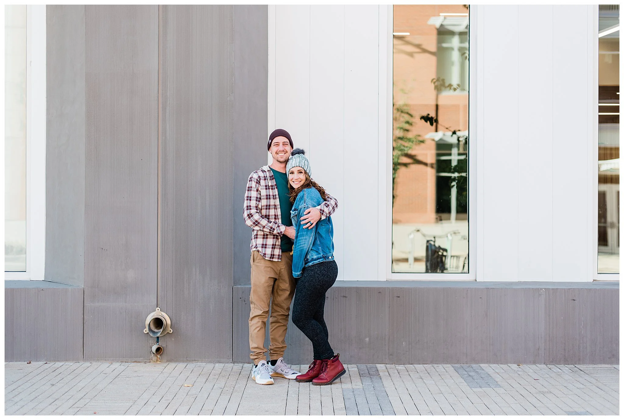 Urban Downtown Boise Comfy Couples Session — SS Photography & Design