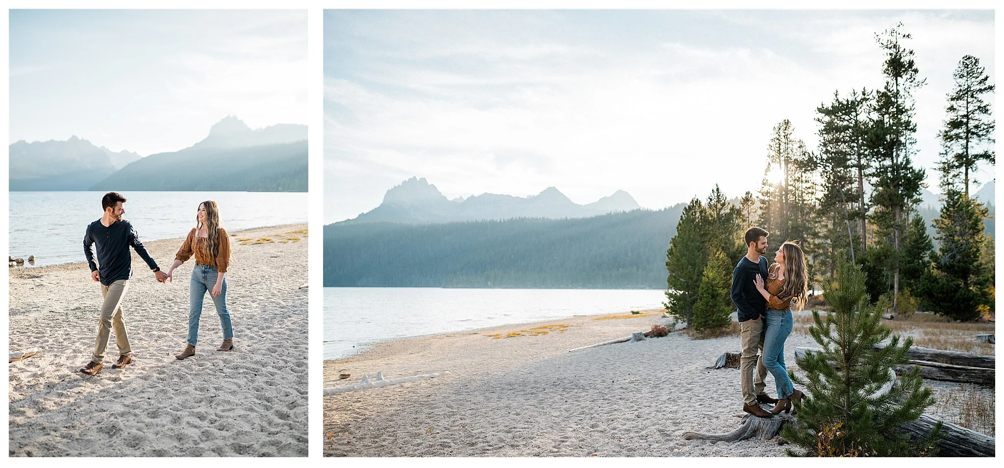 Sawtooth Mountain Fall Engagement Session — SS Photography & Design