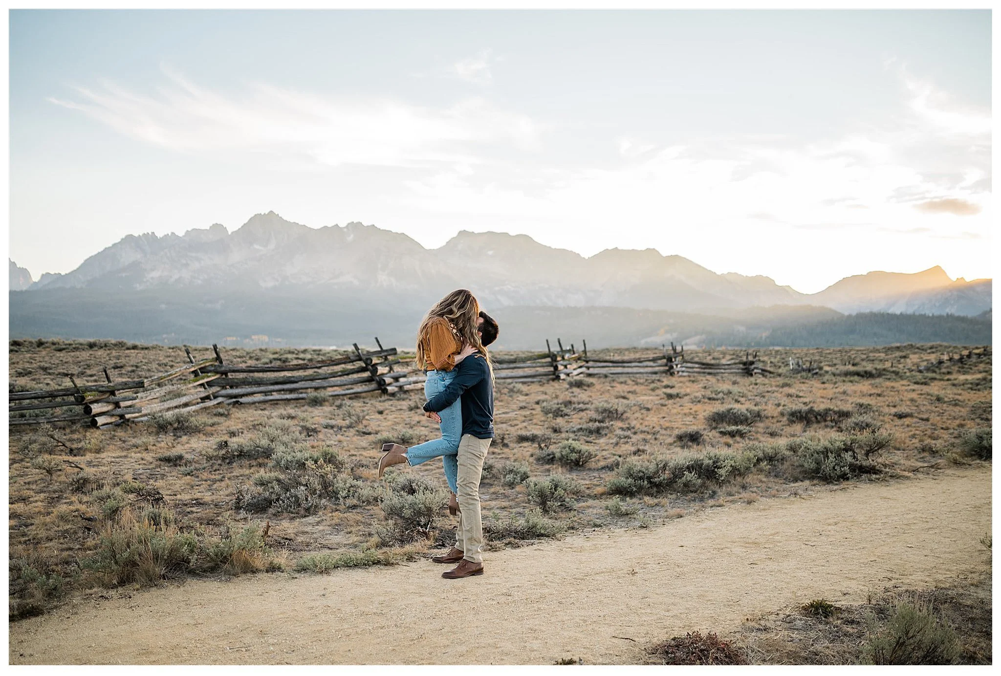 Sawtooth Mountain Fall Engagement Session — SS Photography & Design