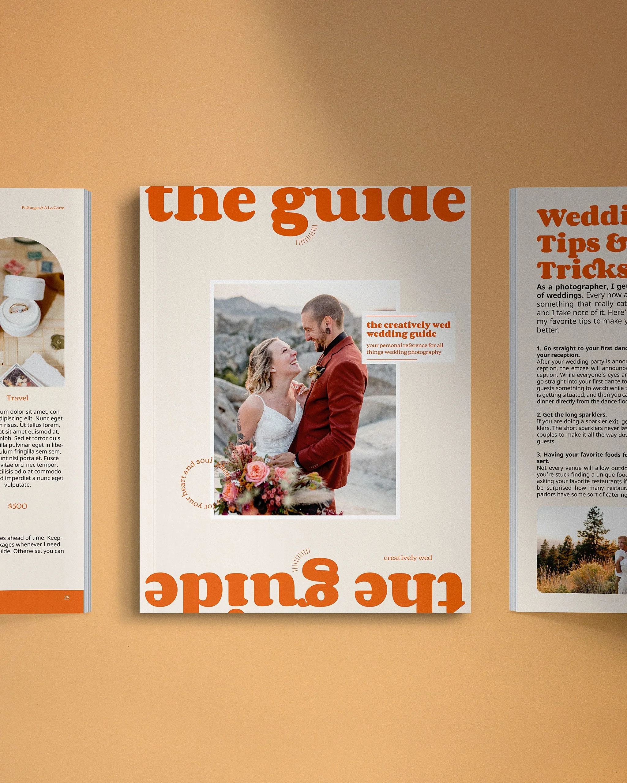 Wedding Photographer Guide Template