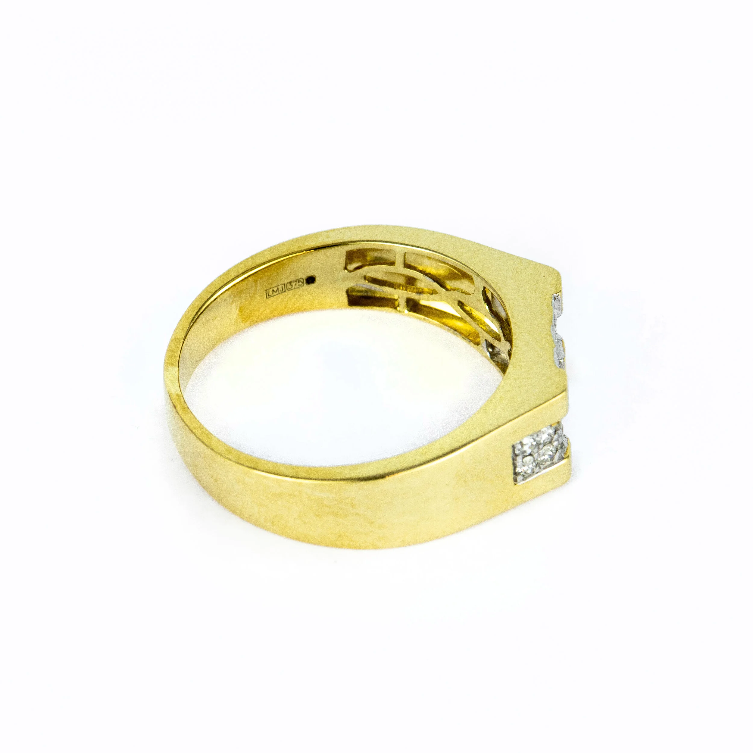 9ct Gentleman's Diamond Ring — Rex Johnson & Sons