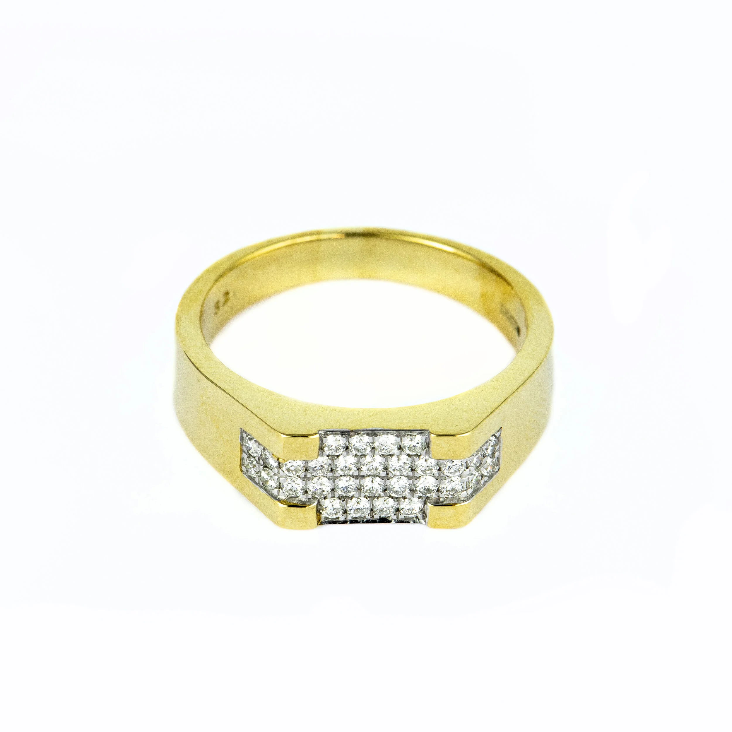 9ct Gentleman's Diamond Ring — Rex Johnson & Sons