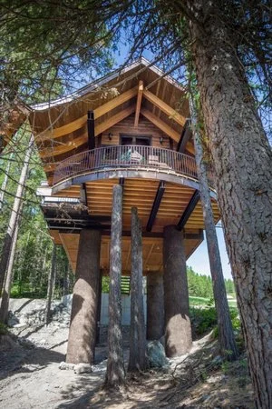 The Worlds First Slope Side Ski Treehouses