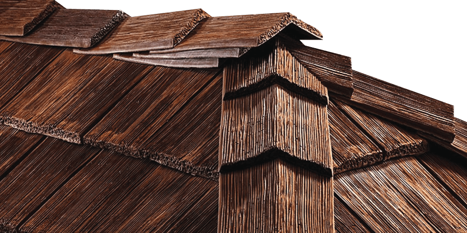 Synthetic Cedar Shake Roofing | Composite Faux Cedar Shake Shingles