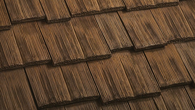 Synthetic Cedar Wood Shake Roofing Products | CeDUR