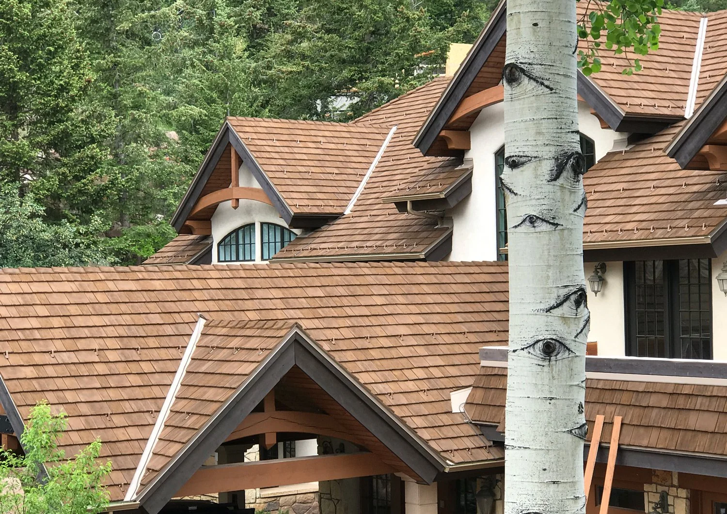 Fire-Resistant Synthetic Cedar Wood Shakes | Live Oak