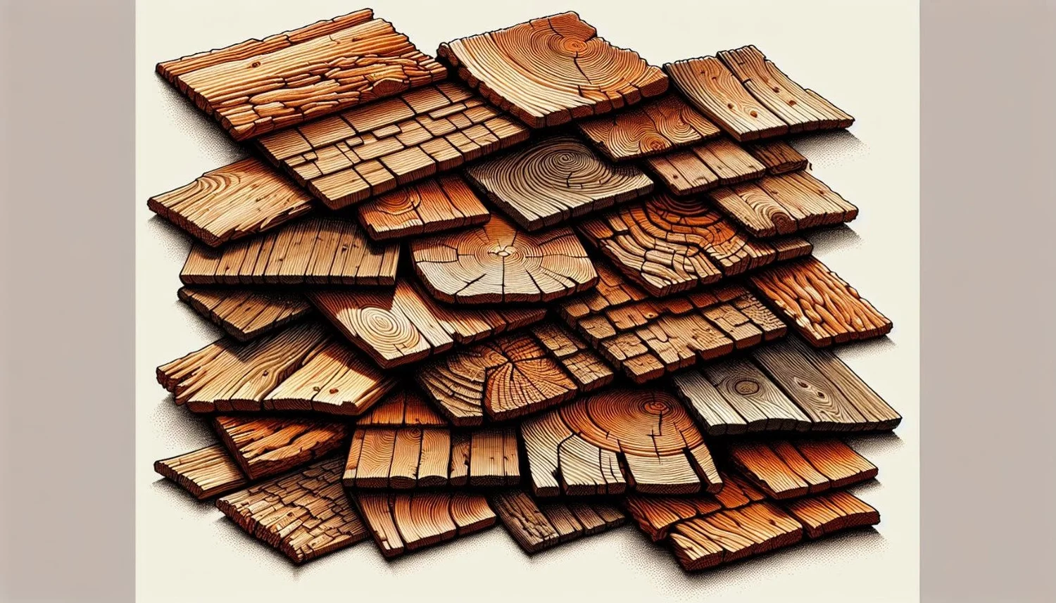 Wallaba Shingles, Hand Split Cedar Shakes and Tapersawn Shingles