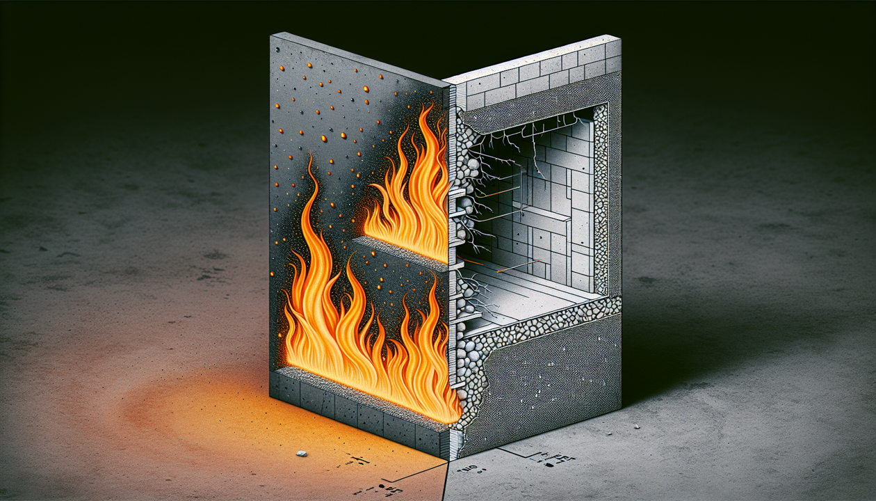 Is Concrete Fireproof – Concrete Fire Resistance Chart – WIYOI