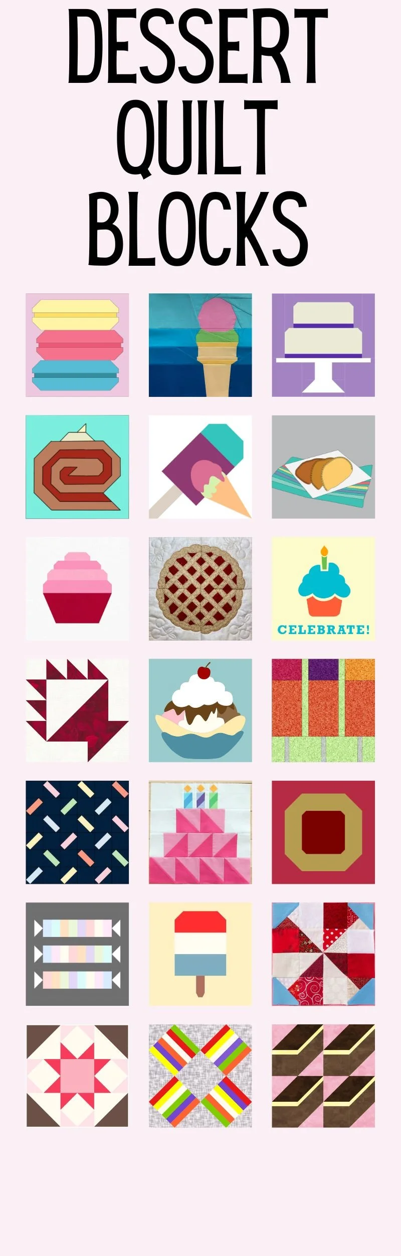 Quilt Block Mania - Peppermint — Katie Mae Quilts