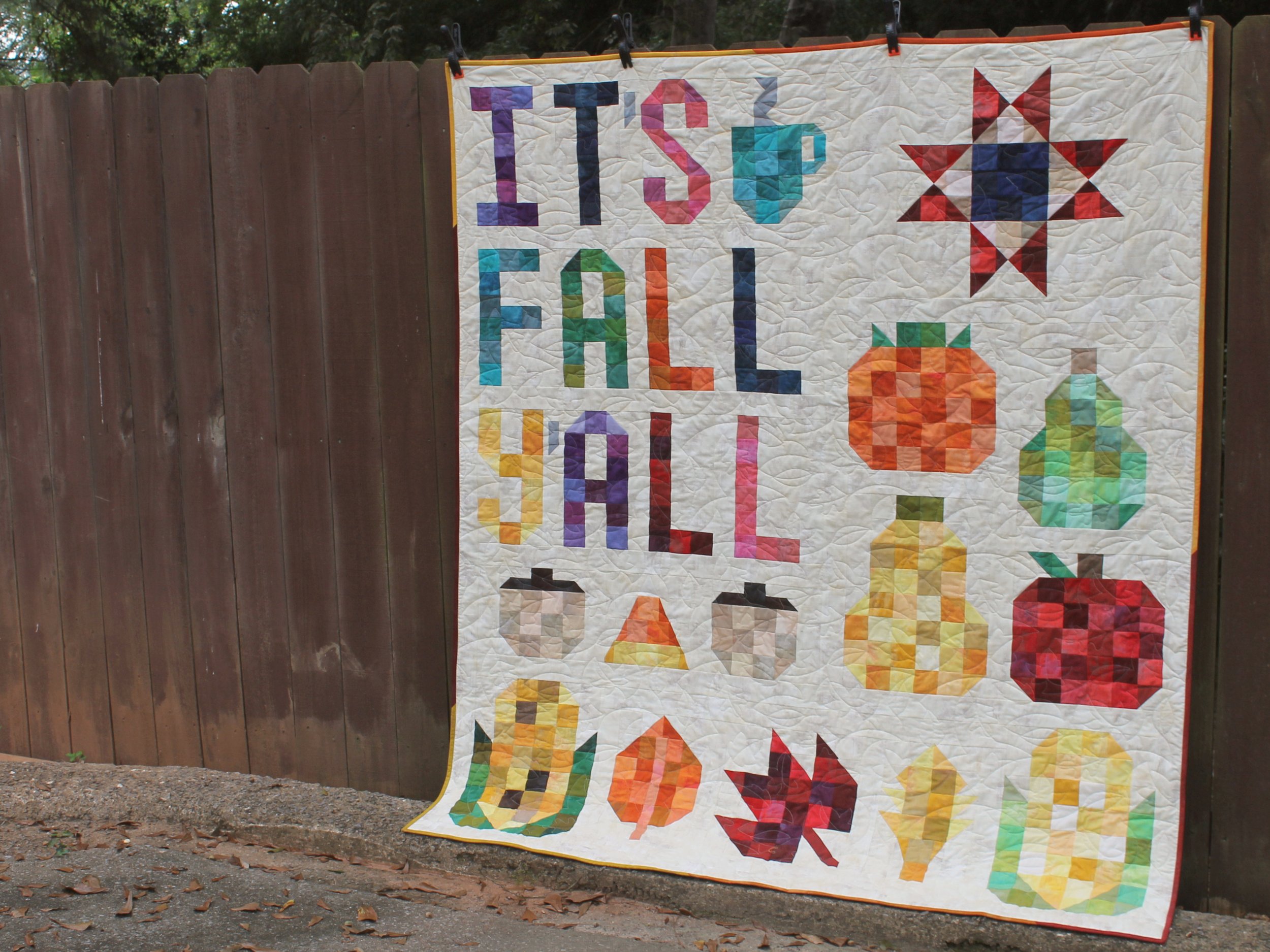 It's Fall Y'all - A Finished Quilt — Katie Mae Quilts