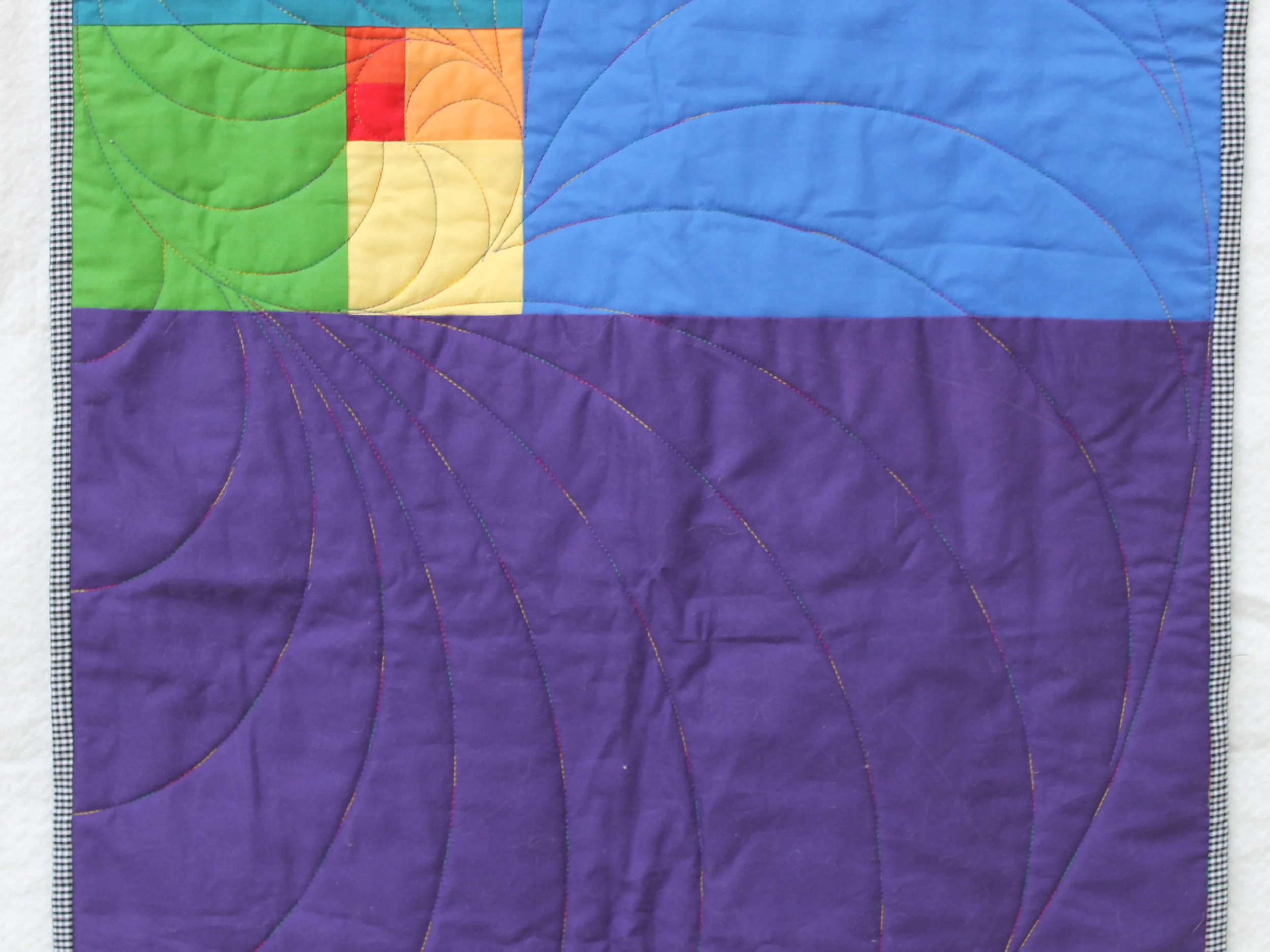 Fibonacci Sequence - A Finished Mini Quilt — Katie Mae Quilts