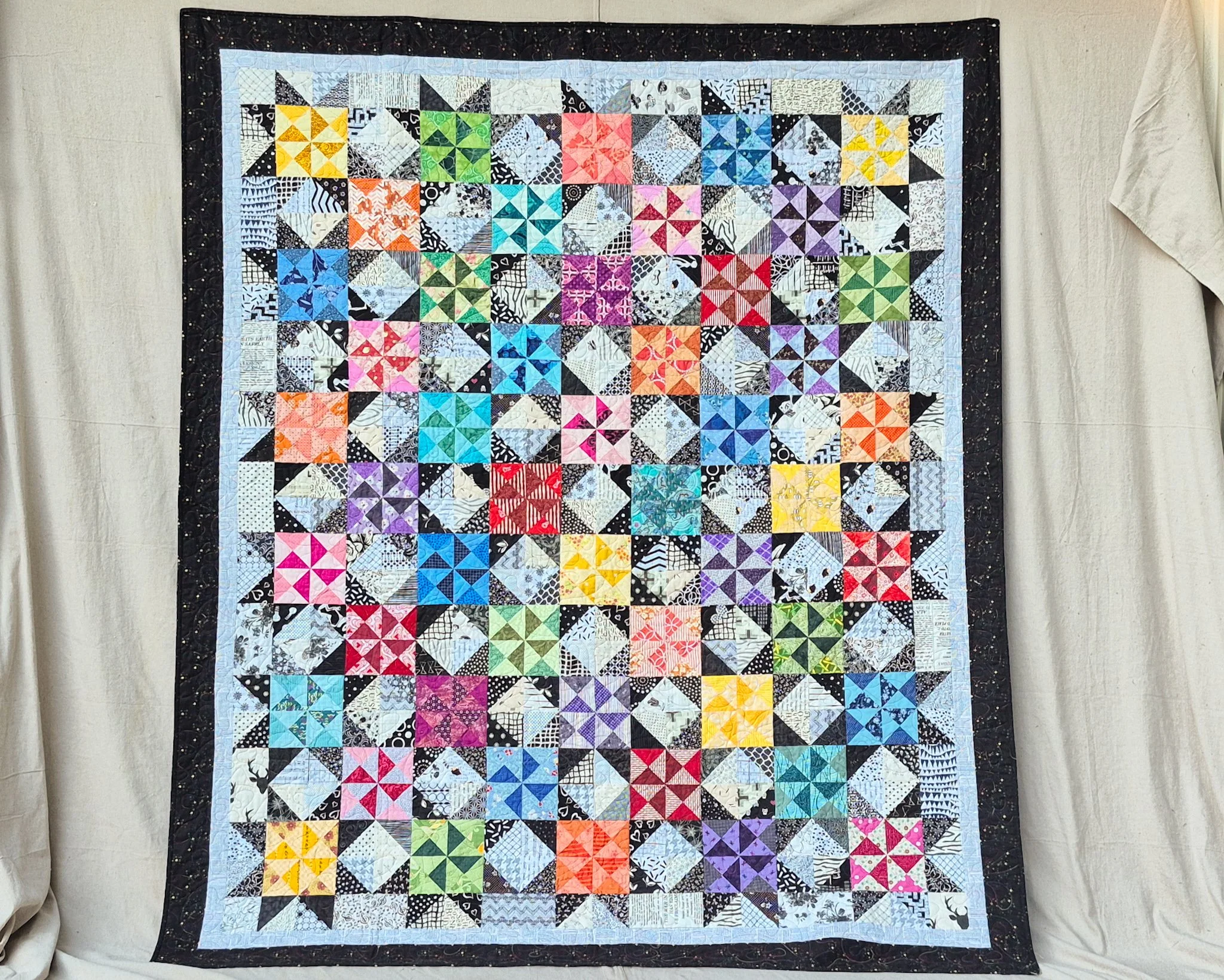BOMs Away - Rainbow Scraps — Katie Mae Quilts