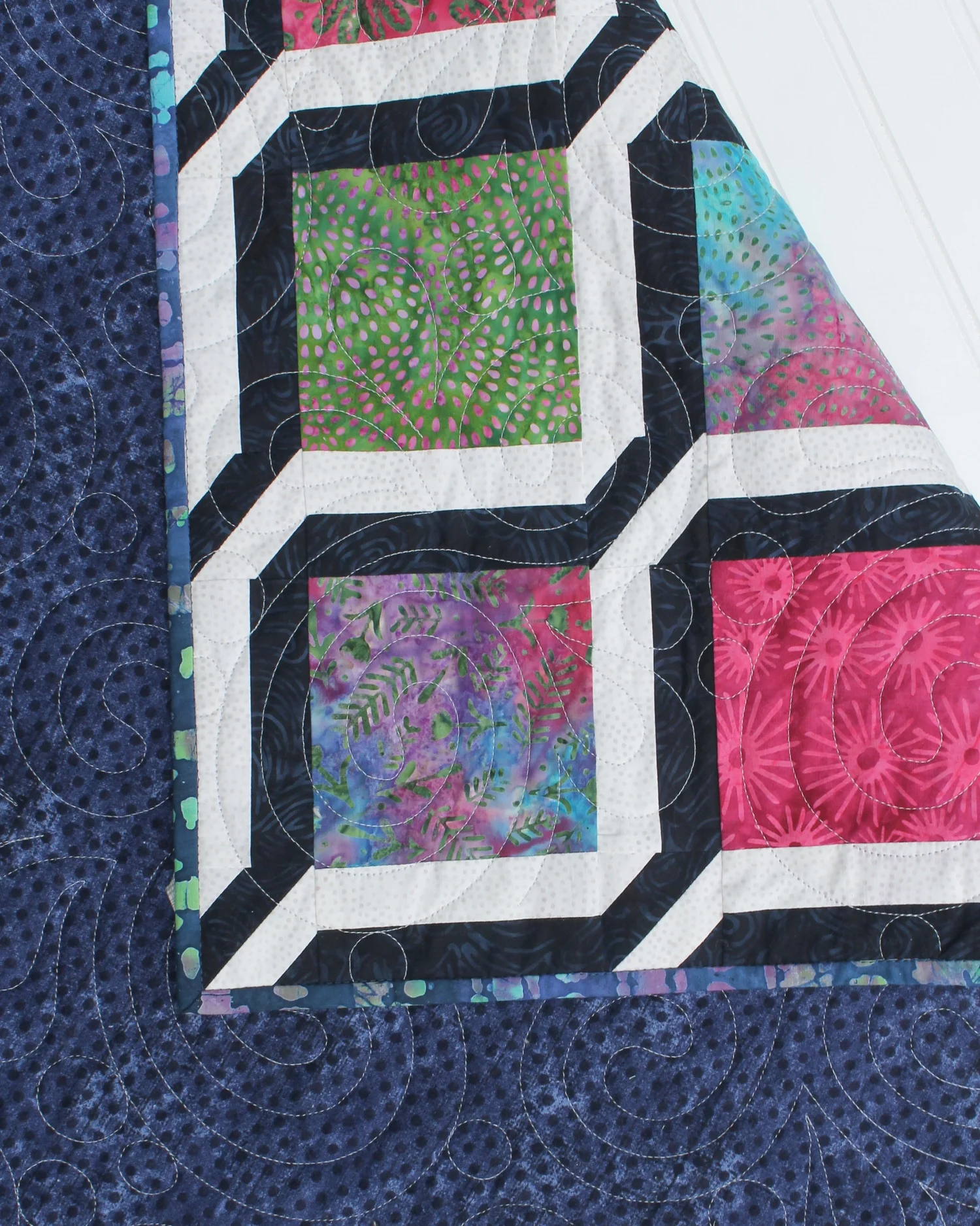 Swishy Sashing - A Finished Quilt Pattern! — Katie Mae Quilts