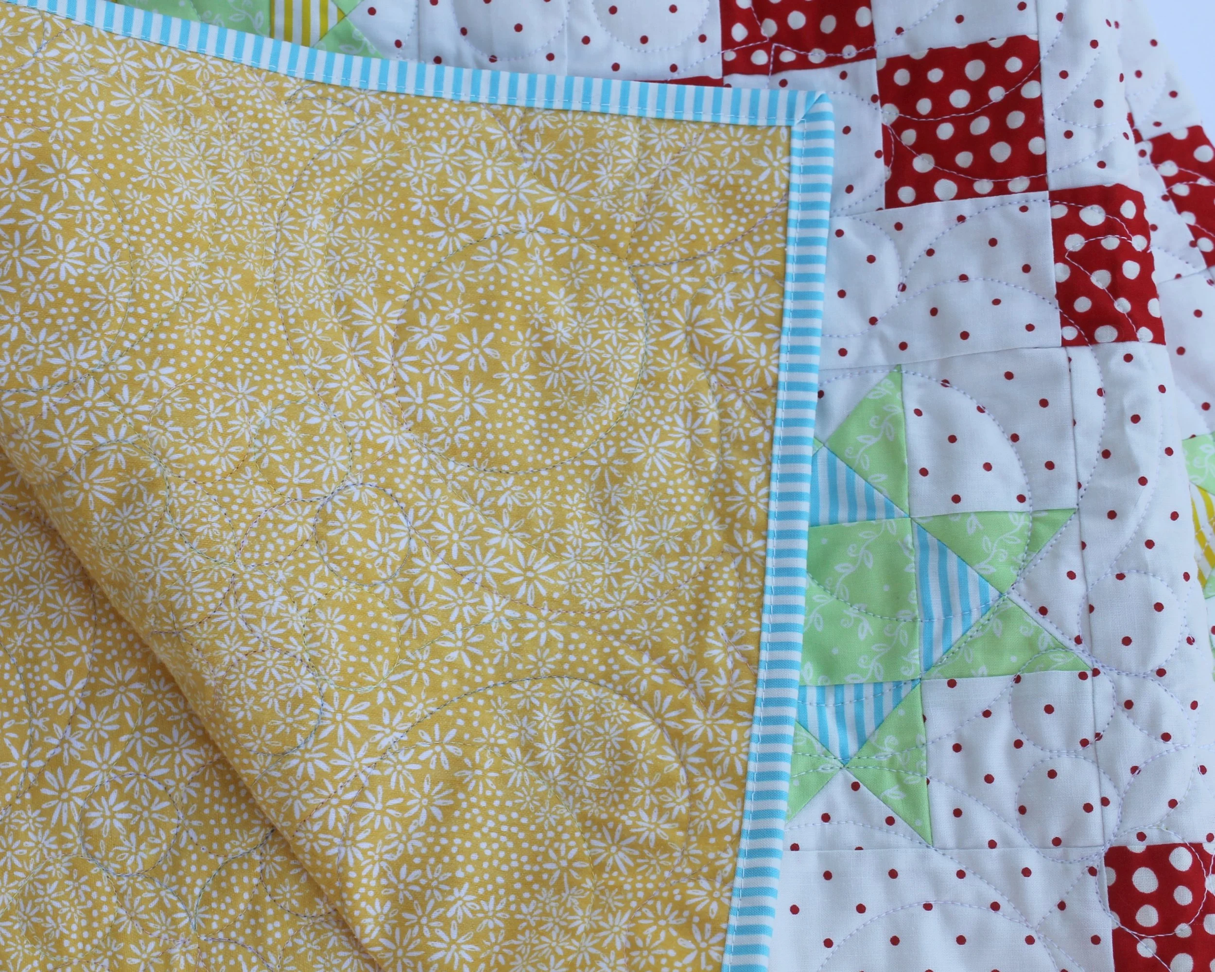 Ohio Star Nine Patch - a Finished Quilt — Katie Mae Quilts