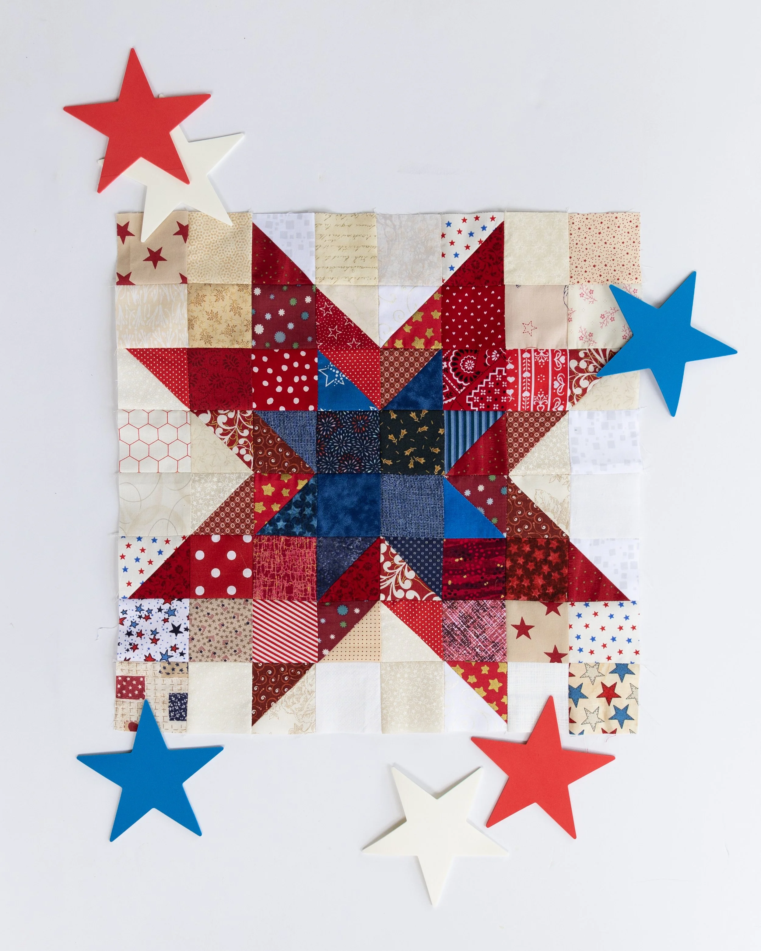 Scrappy Stars BOM - Rising Star — Katie Mae Quilts