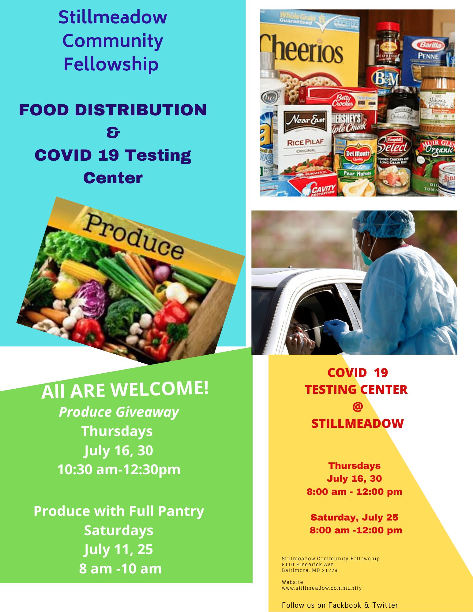 Community Announcements — Stillmeadow Community Fellowship