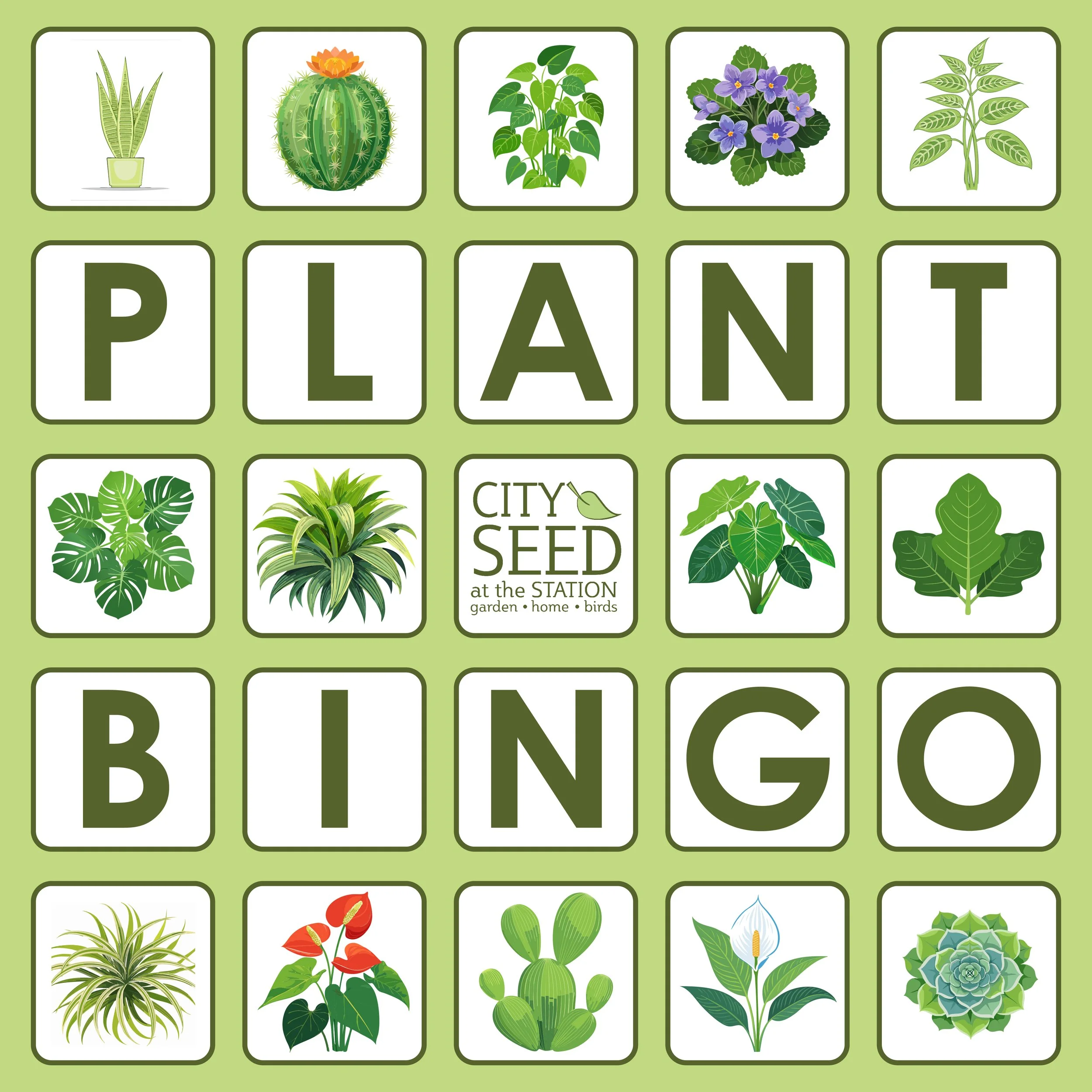Plant BINGO with City Seed — City Seed at the Station