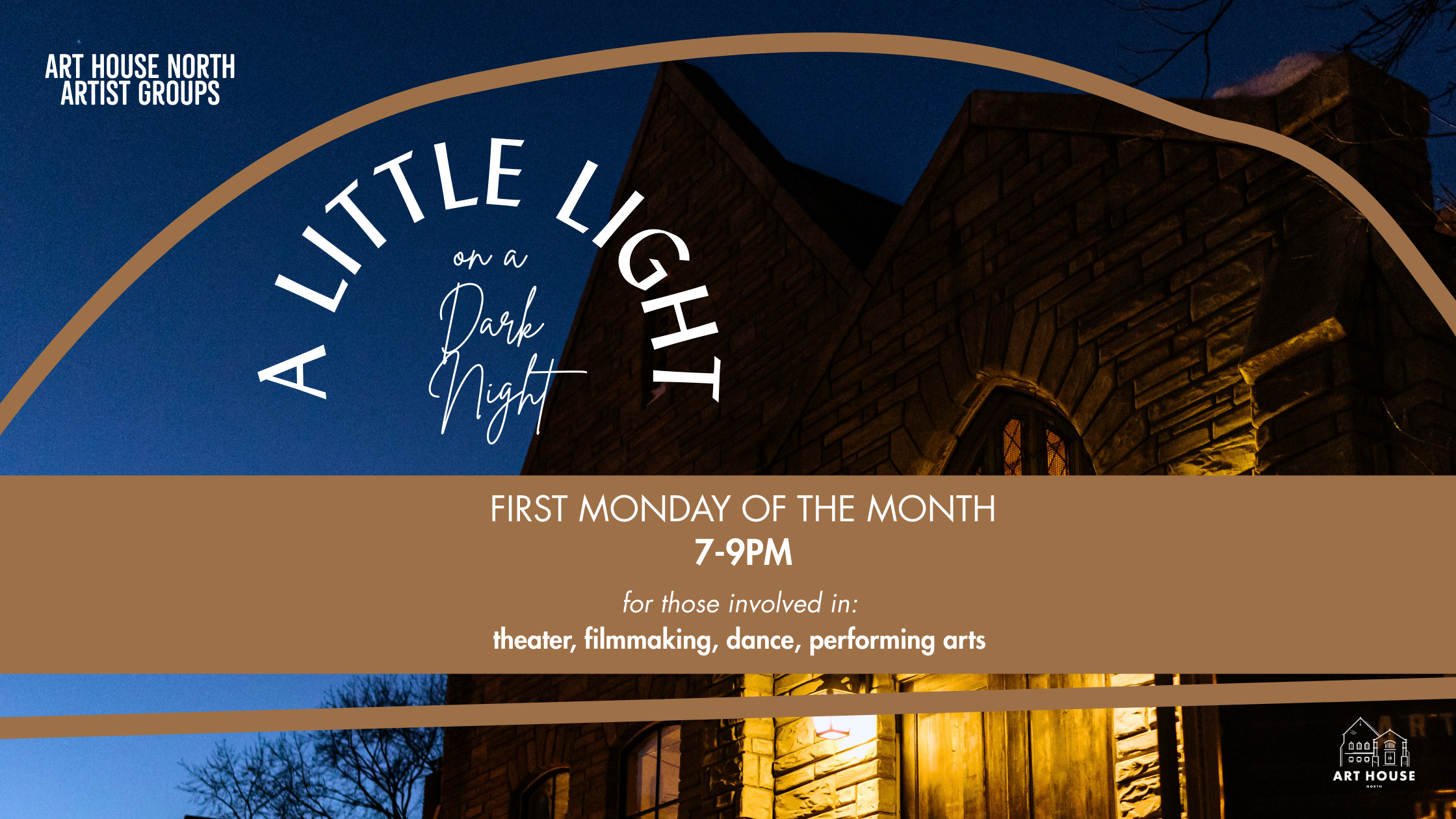A Little Light on a Dark Night- Winter/Spring 2026 — Art House North