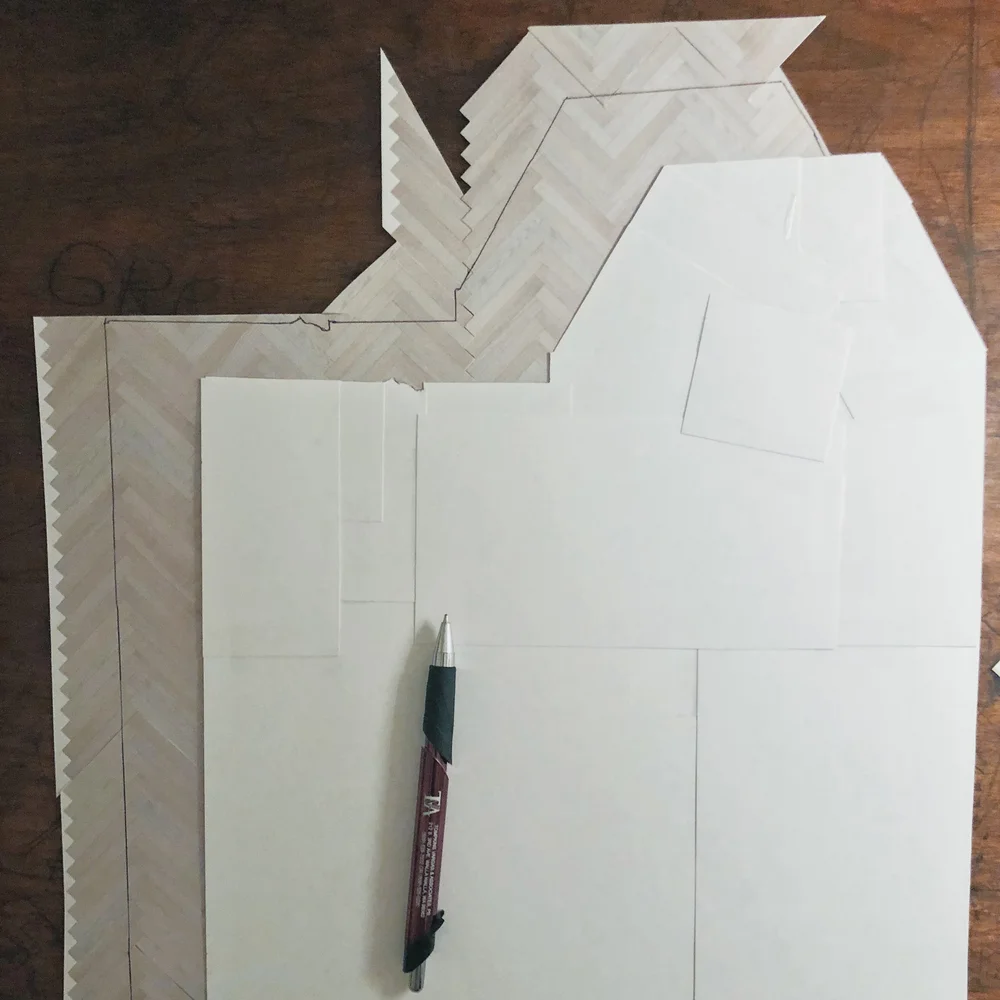 Installing Dollhouse Paper Flooring — Jessica Cloe Miniatures