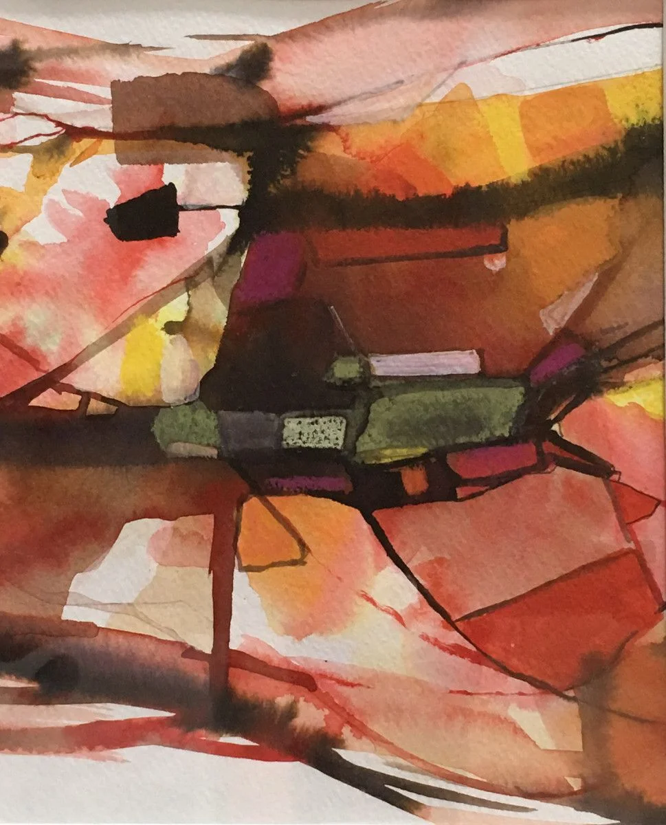Abstract Watercolor Artwork in Houston | Valentina Atkinson — Serrano ...