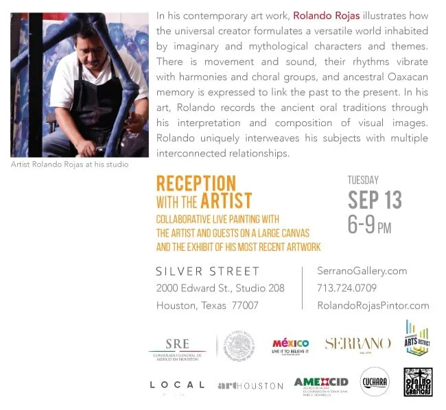 Rolando Rojas Studio Opening — Serrano Gallery