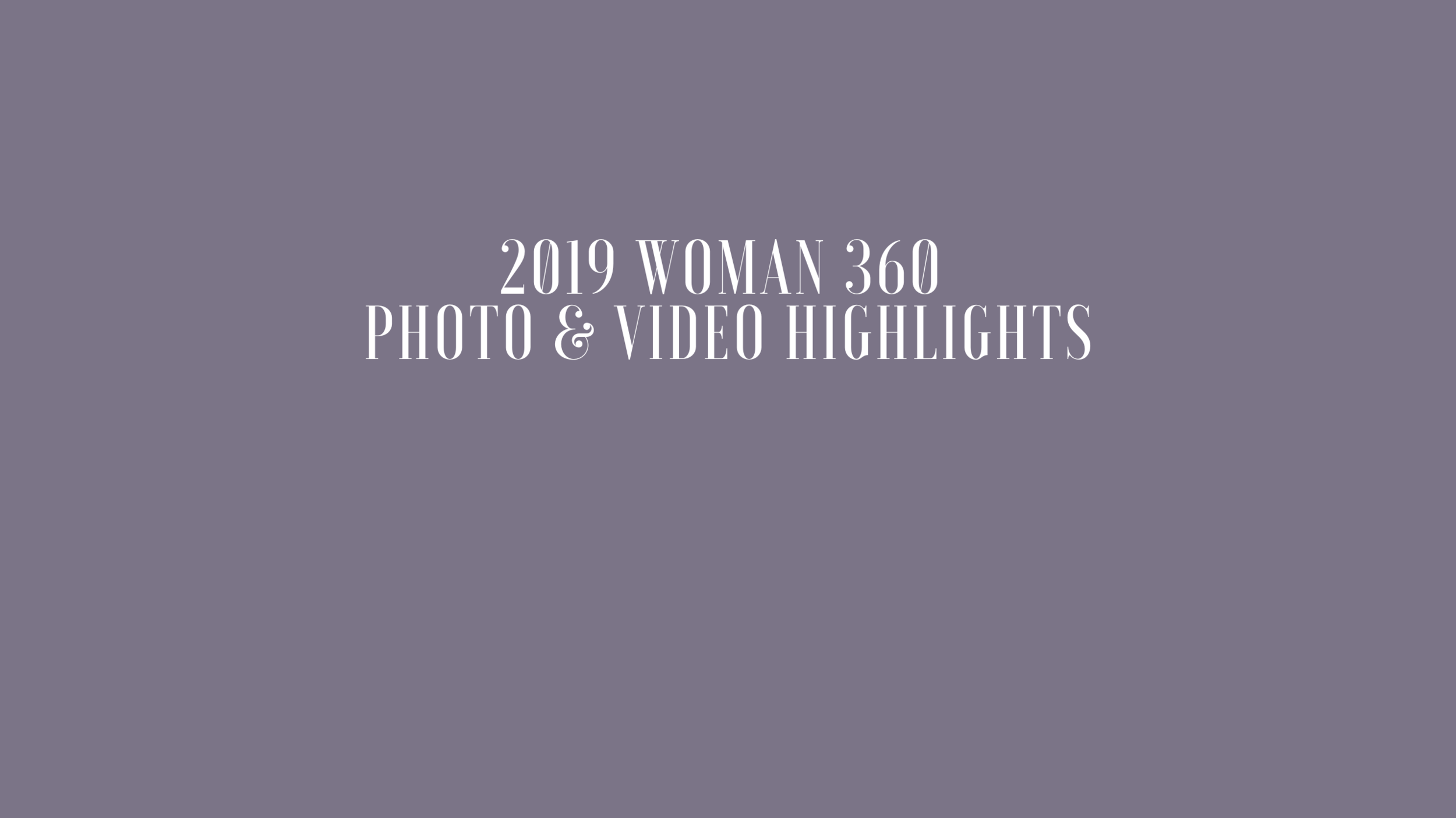 Woman 360 Conference/Trainings — Pearls of Esther, Inc.