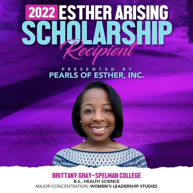 Esther Arising/Daughter of Pearl Scholarship — Pearls of Esther, Inc.