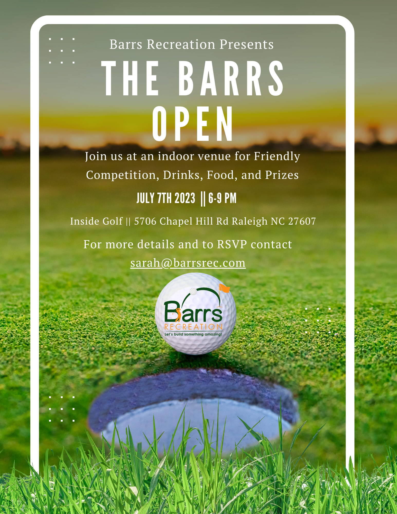 The Barrs Open, Inside Golf in Raleigh — North Carolina Chapter ASLA