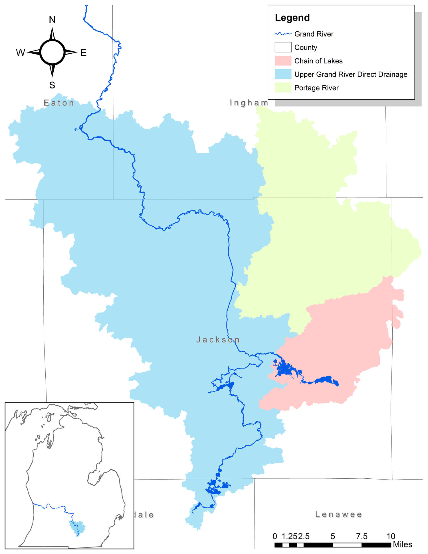 Lower Grand River Organization of Watersheds Grand River Water Trail