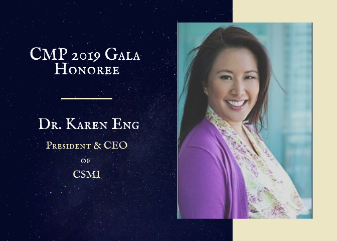 2019 Gala Career Builder Award Recipient--- Dr. Karen Eng — CMP