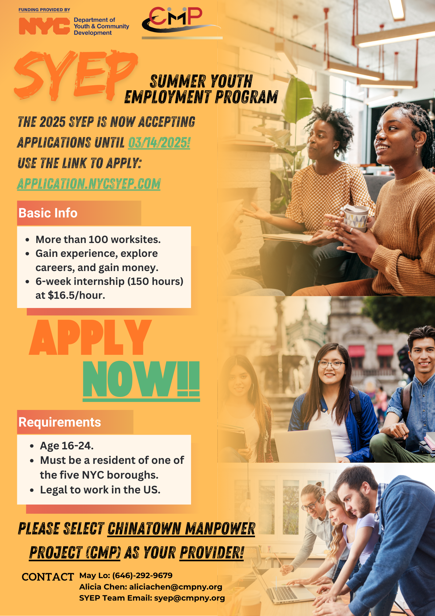 2025 Summer Youth Employment Program (SYEP) Is Open for Application NOW ...
