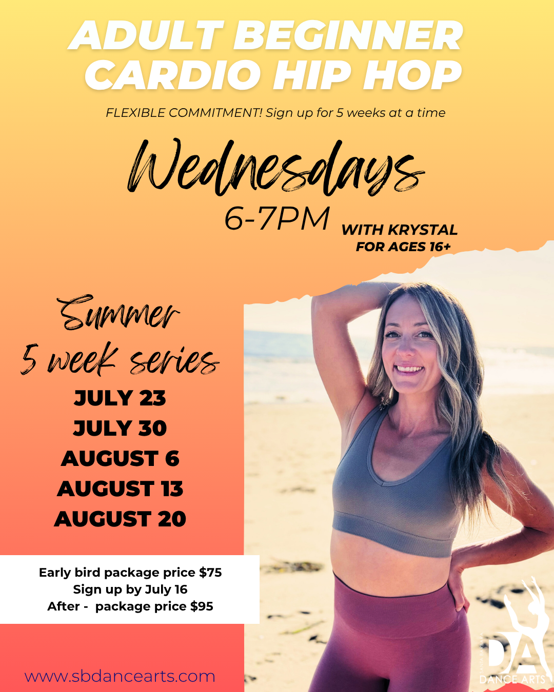 Adult Dance Class Schedule | SB Dance Arts — Santa Barbara Dance Arts