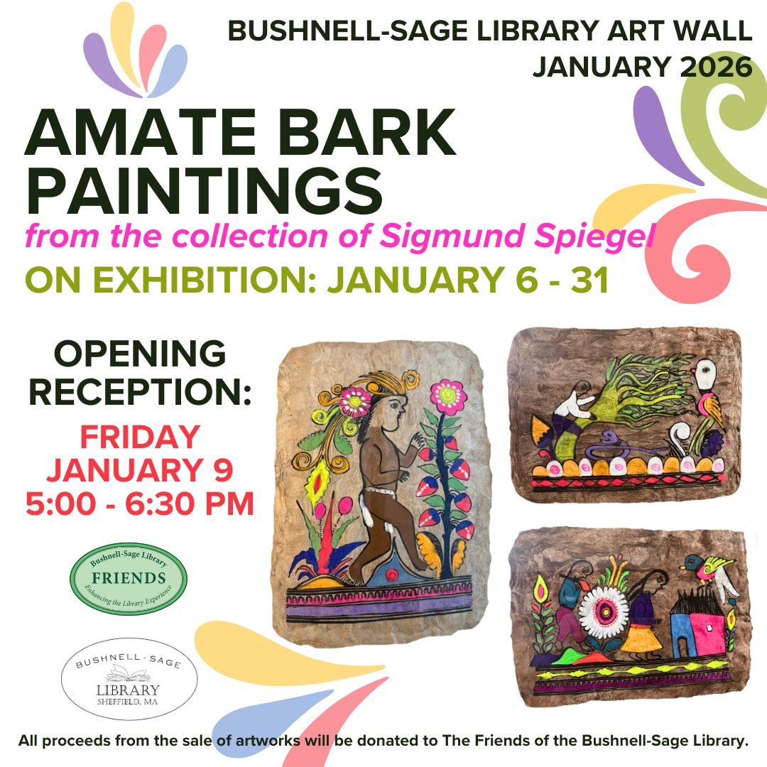 Art Wall Opening Reception: Amate Bark Paintings — Bushnell-Sage Library