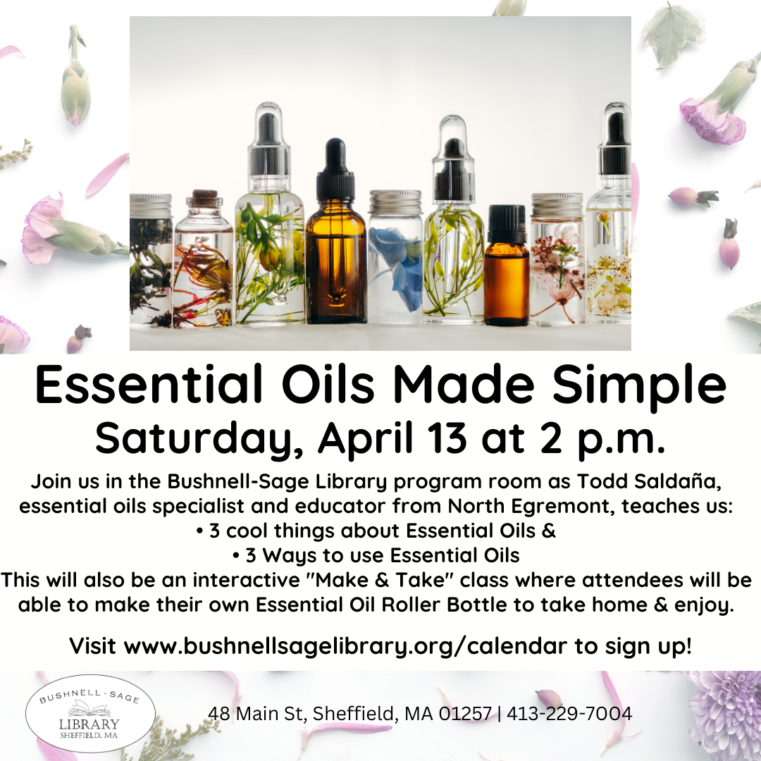 Essential Oils Made Simple — Bushnell-Sage Library