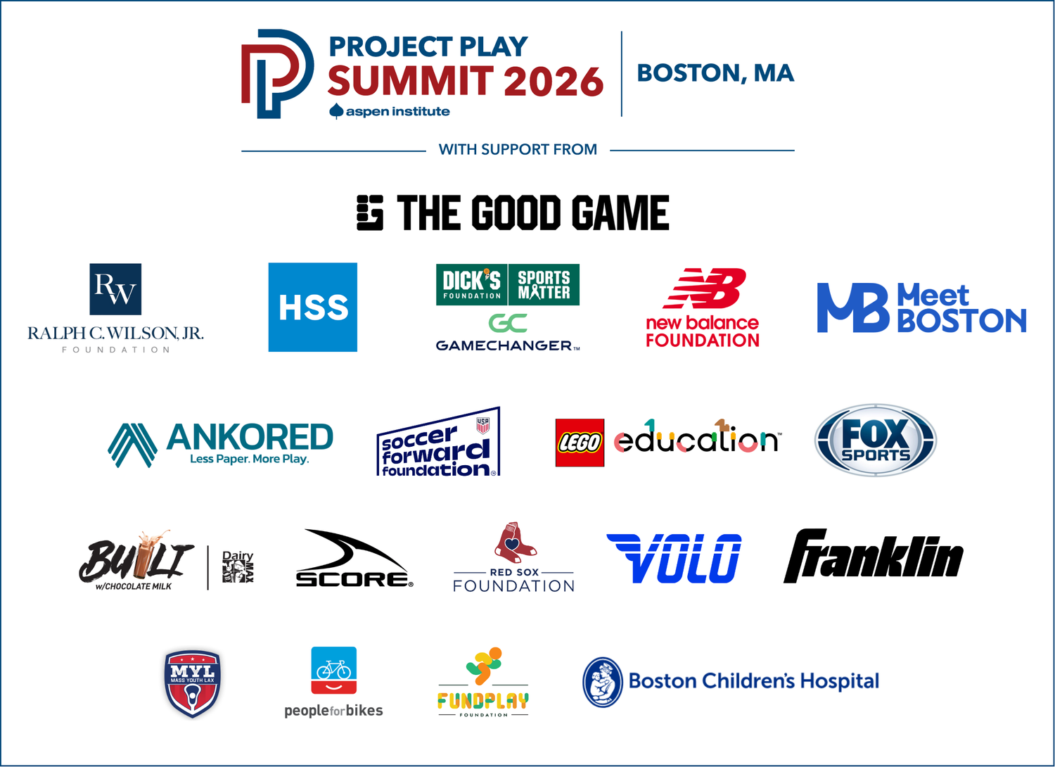 Project Play Summit 2026 | Livestream - Project Play