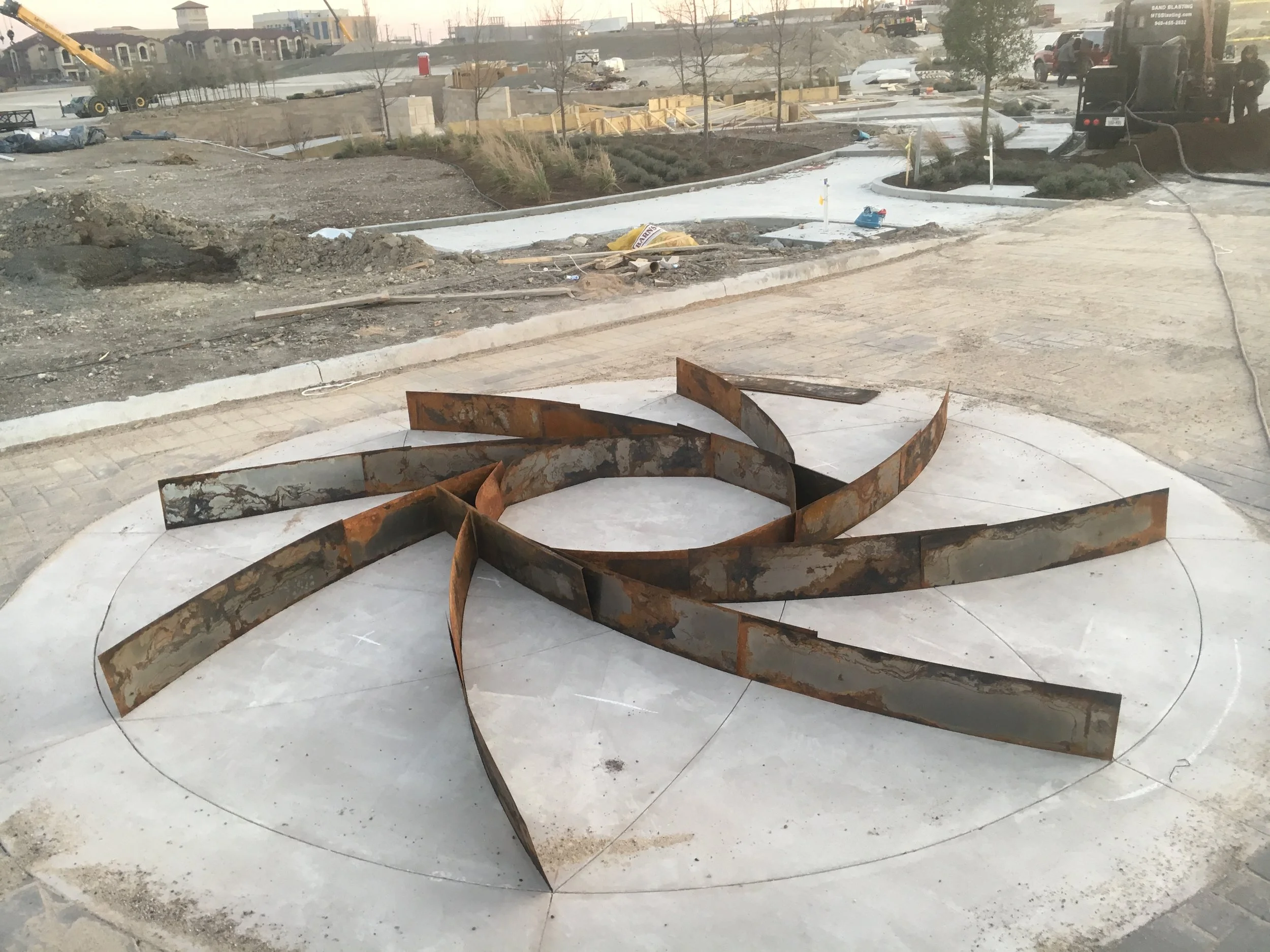 Decorative Concrete Sandblasting - Dallas/Fort Worth Metroplex